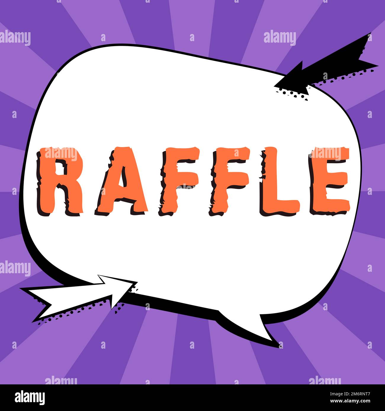 Handwriting text Raffle. Word Written on means of raising money by ...