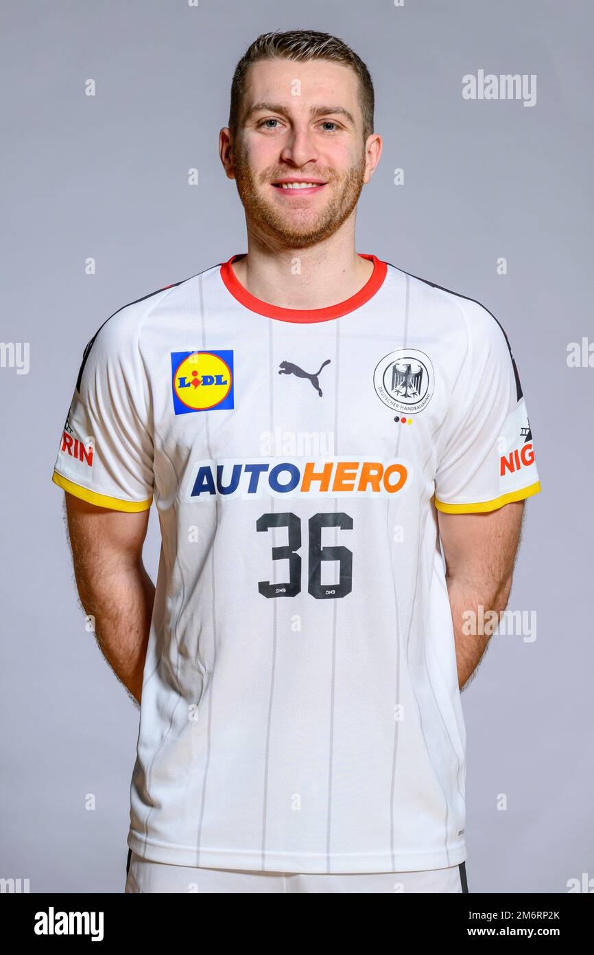 Vinnhorst, Germany. 03rd Jan, 2023. Handball, national team, photo ...