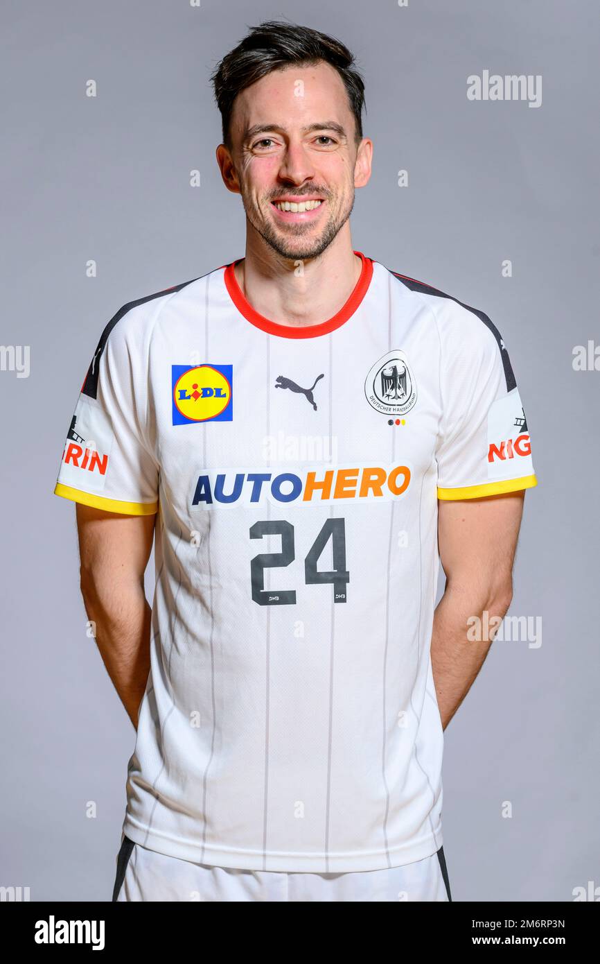 Vinnhorst, Germany. 03rd Jan, 2023. Handball, national team, photo ...