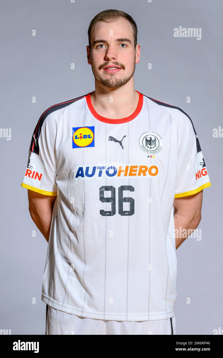 Vinnhorst, Germany. 03rd Jan, 2023. Handball, national team, photo ...