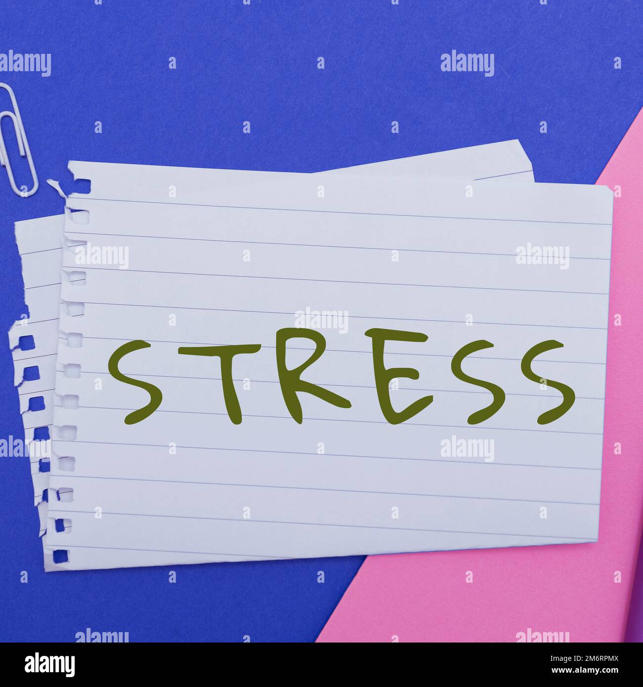 Handwriting text Stress. Business overview a physical chemical or ...