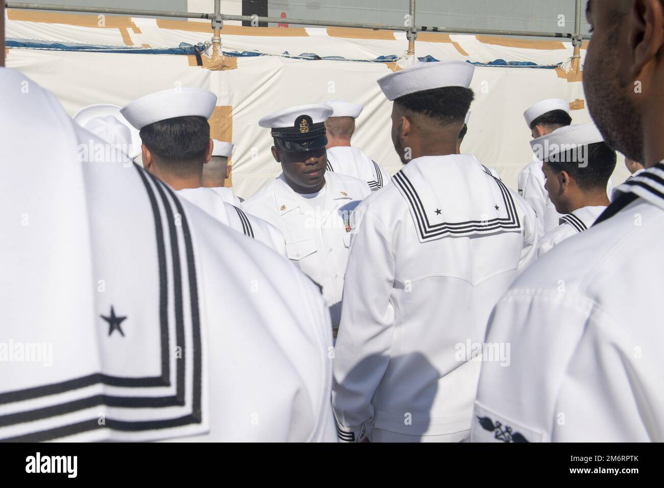 Flight deck uniform hi-res stock photography and images - Alamy