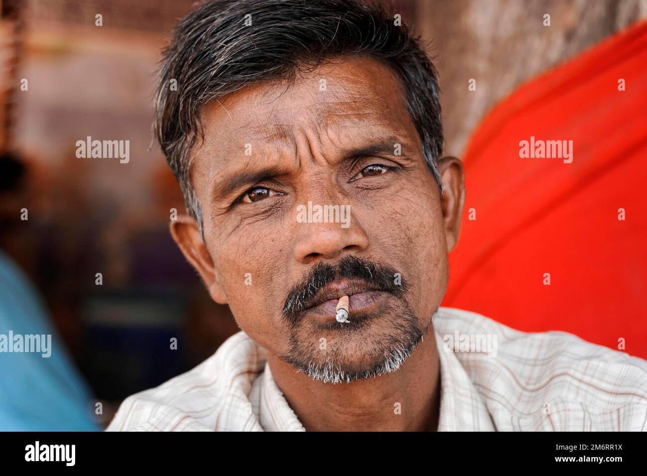 Indian trader near Jodhpur, Rajasthan, North India Stock Photo - Alamy