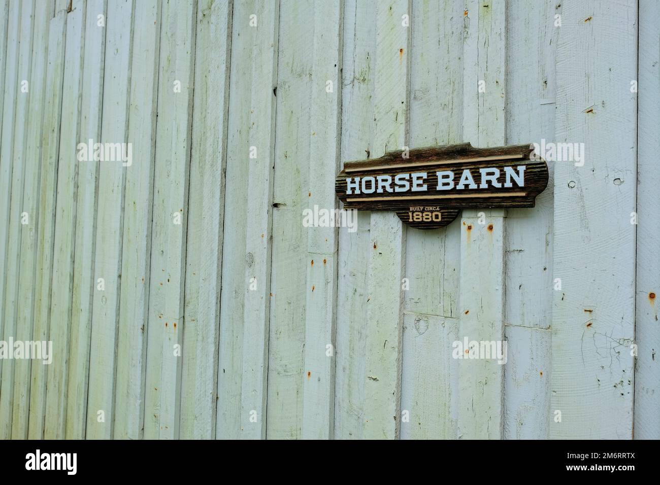 Horse Barn part of the historic Dickerman Ranch at the former Cypress ...