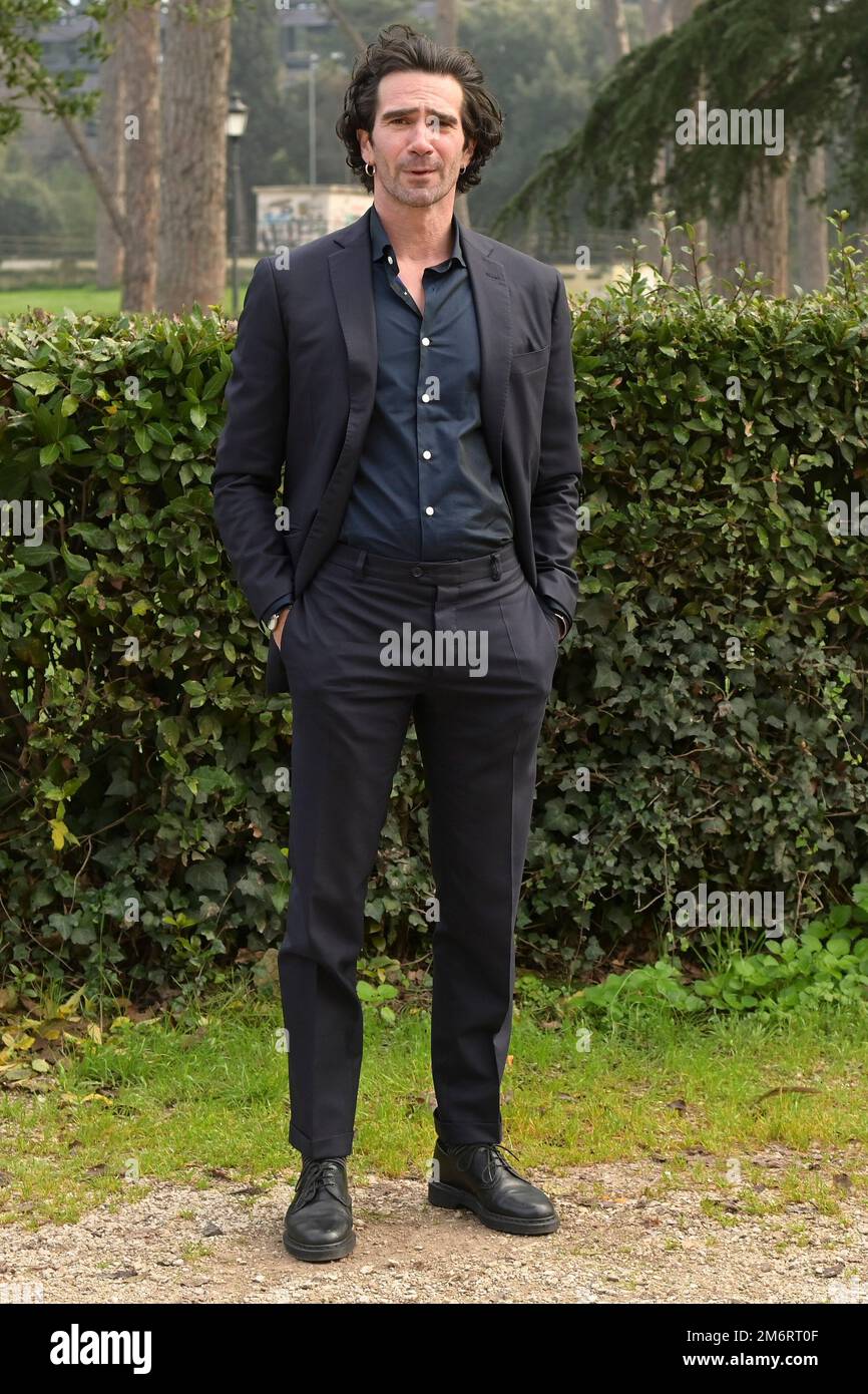 Mario Sgueglia attends the photocall of Rai series "Le indagini di ...
