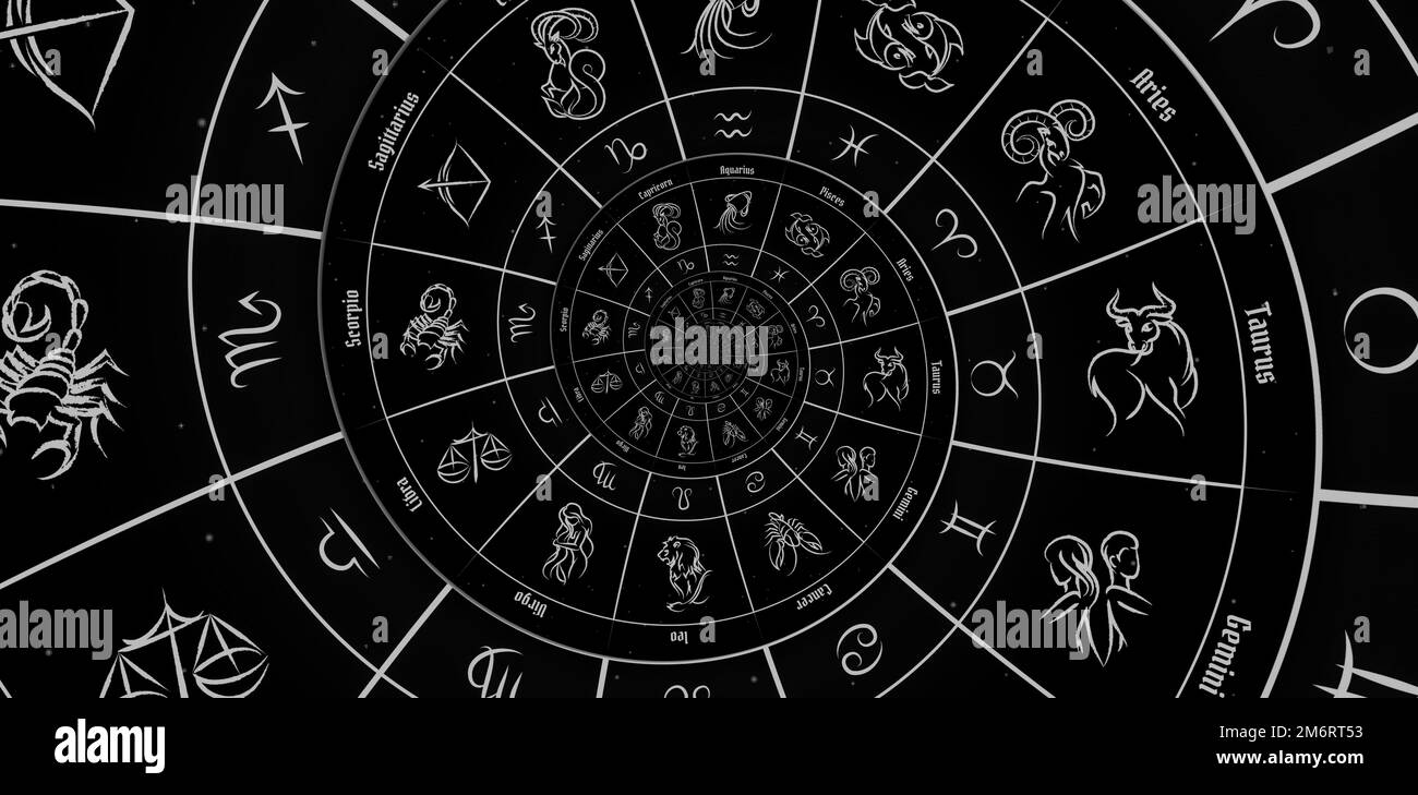 Astrology and alchemy sign background illustration Stock Photo - Alamy