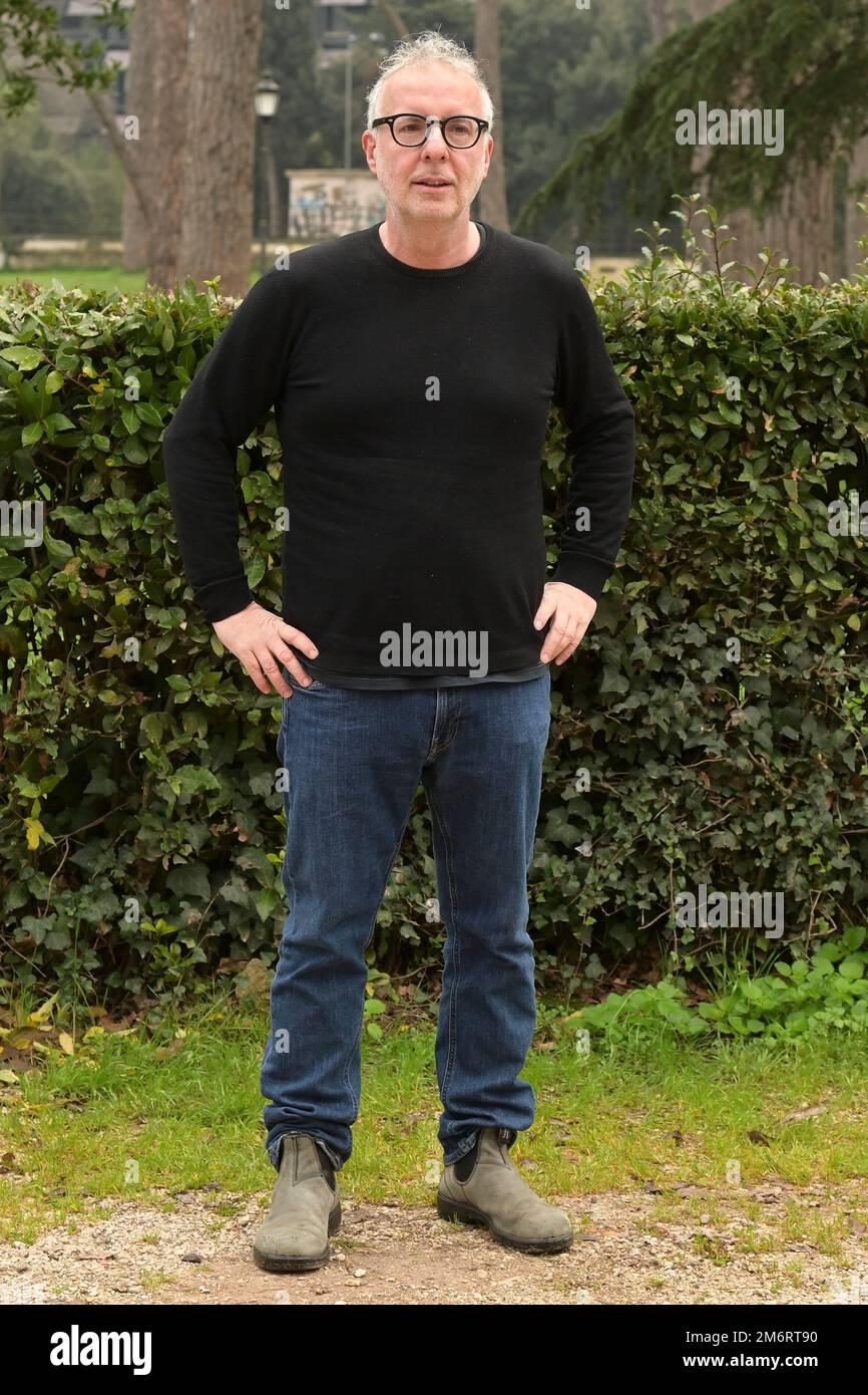 Luca Miniero attends the photocall of Rai series "Le indagini di Lolita ...