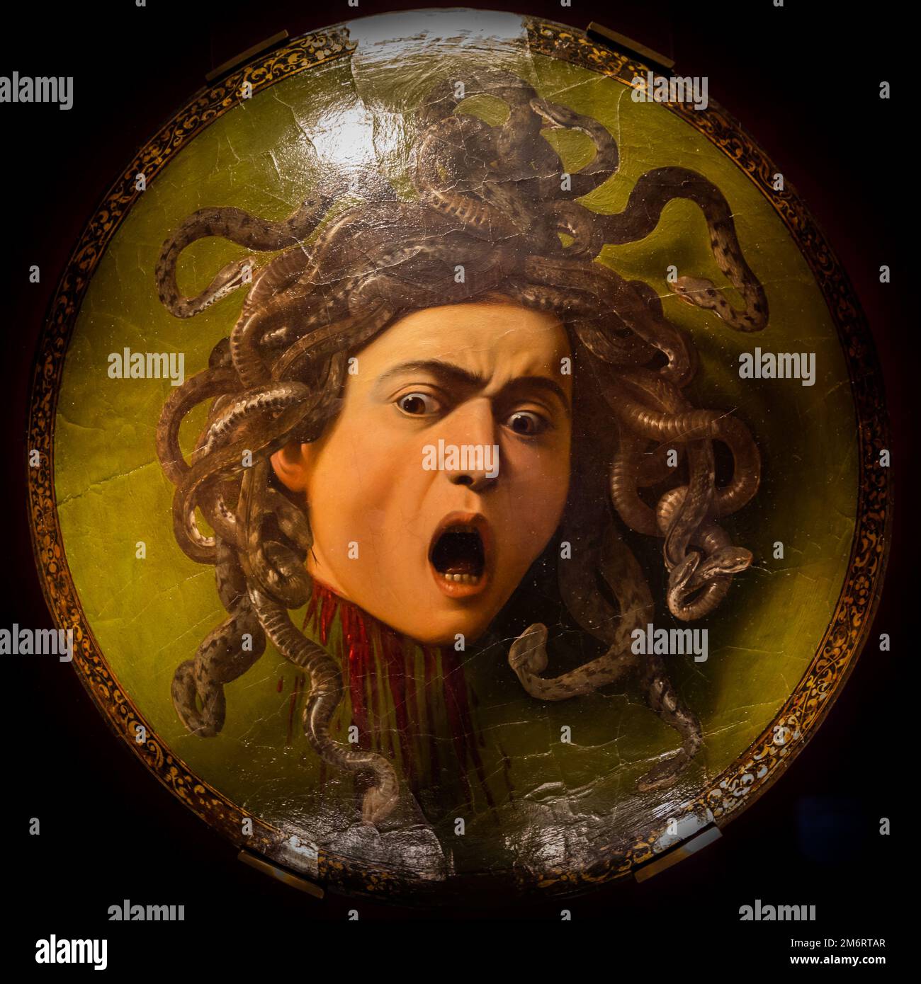 Caravaggio painting of medusa hi-res stock photography and images - Alamy