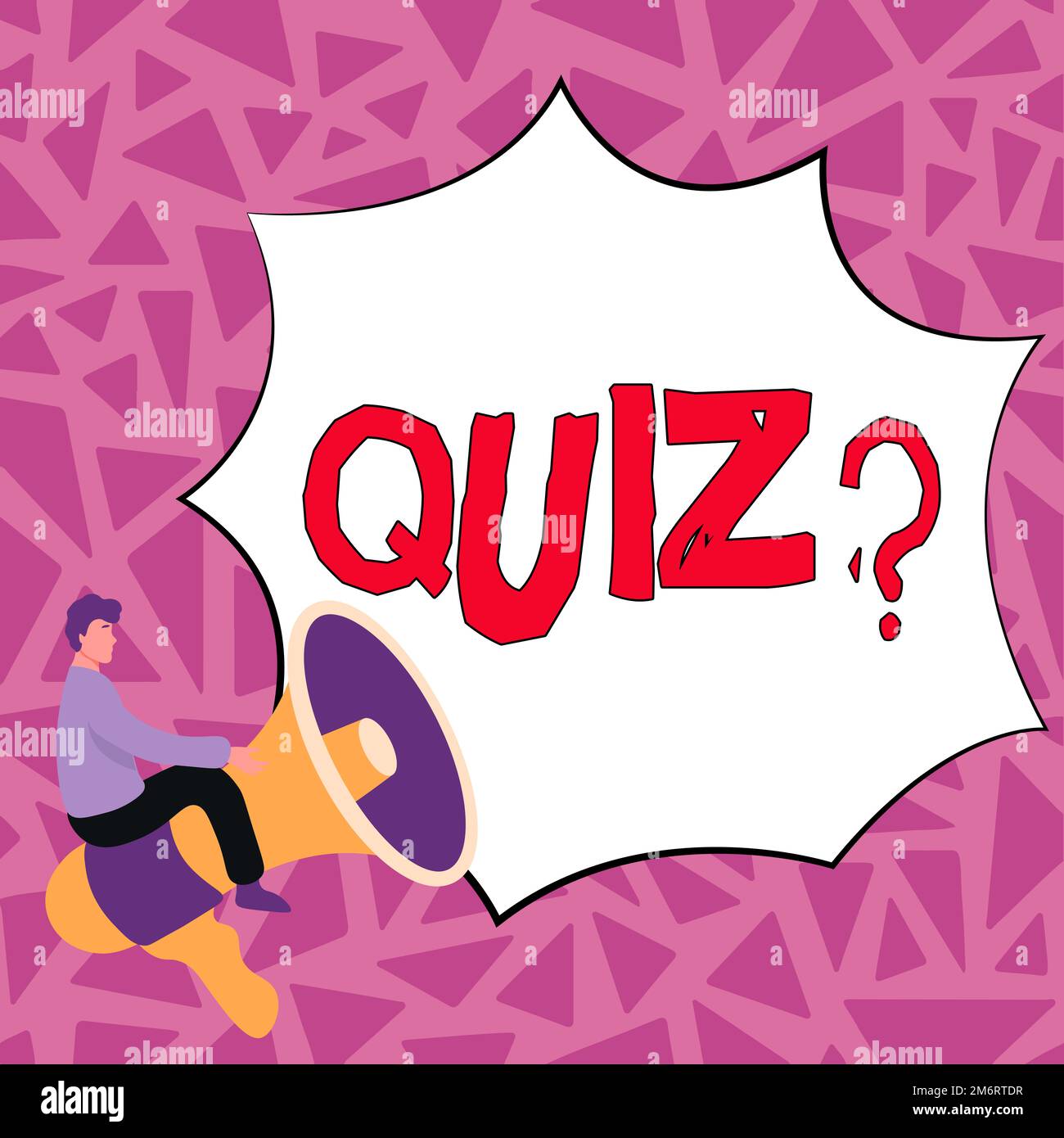 Sign displaying Quiz. Business idea Short Tests Evaluation Examination ...