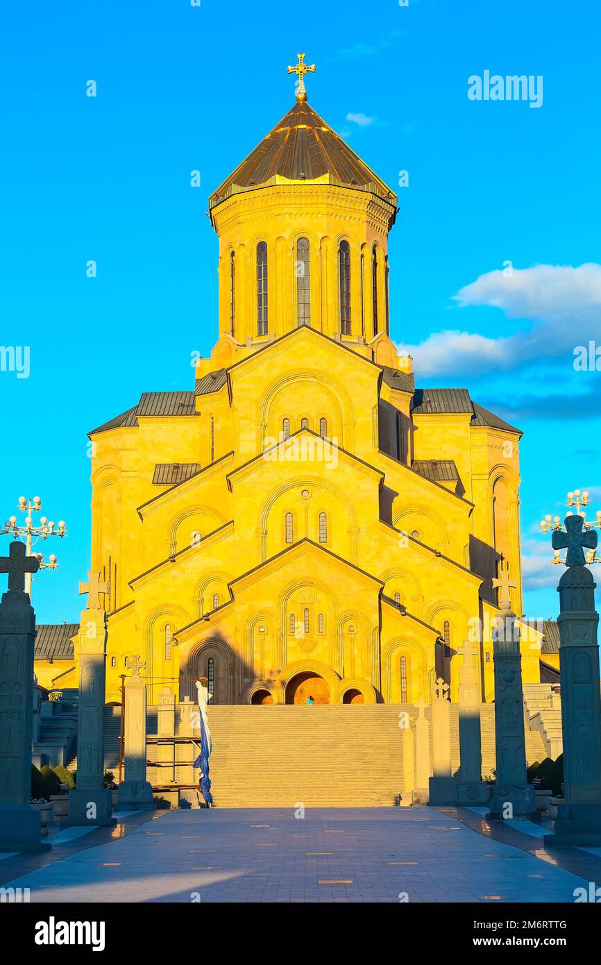 Sameba holy trinity church hi-res stock photography and images - Alamy