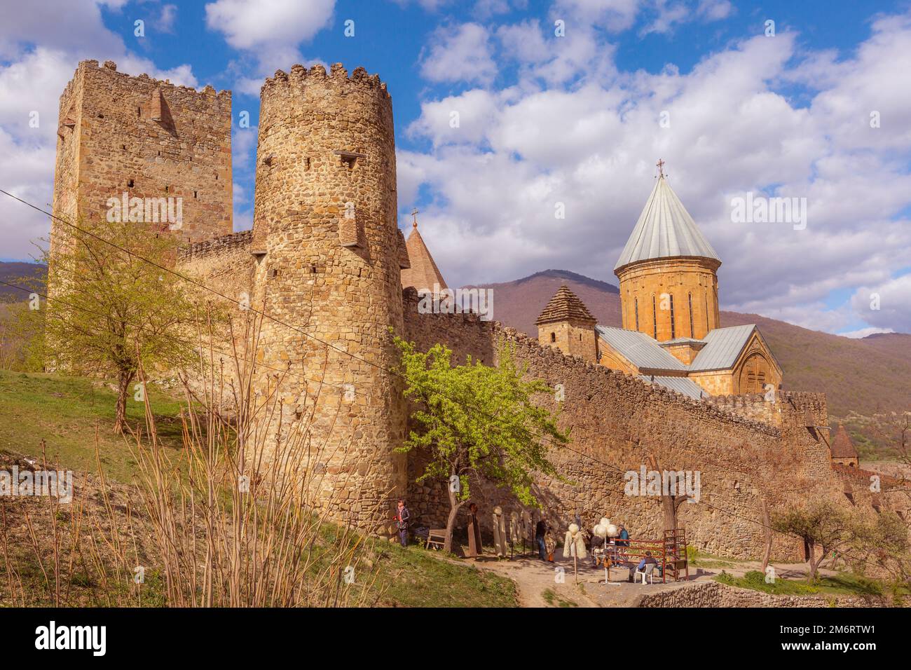 Ananuri castle complex on the Aragvi River in Georgia Stock Photo - Alamy