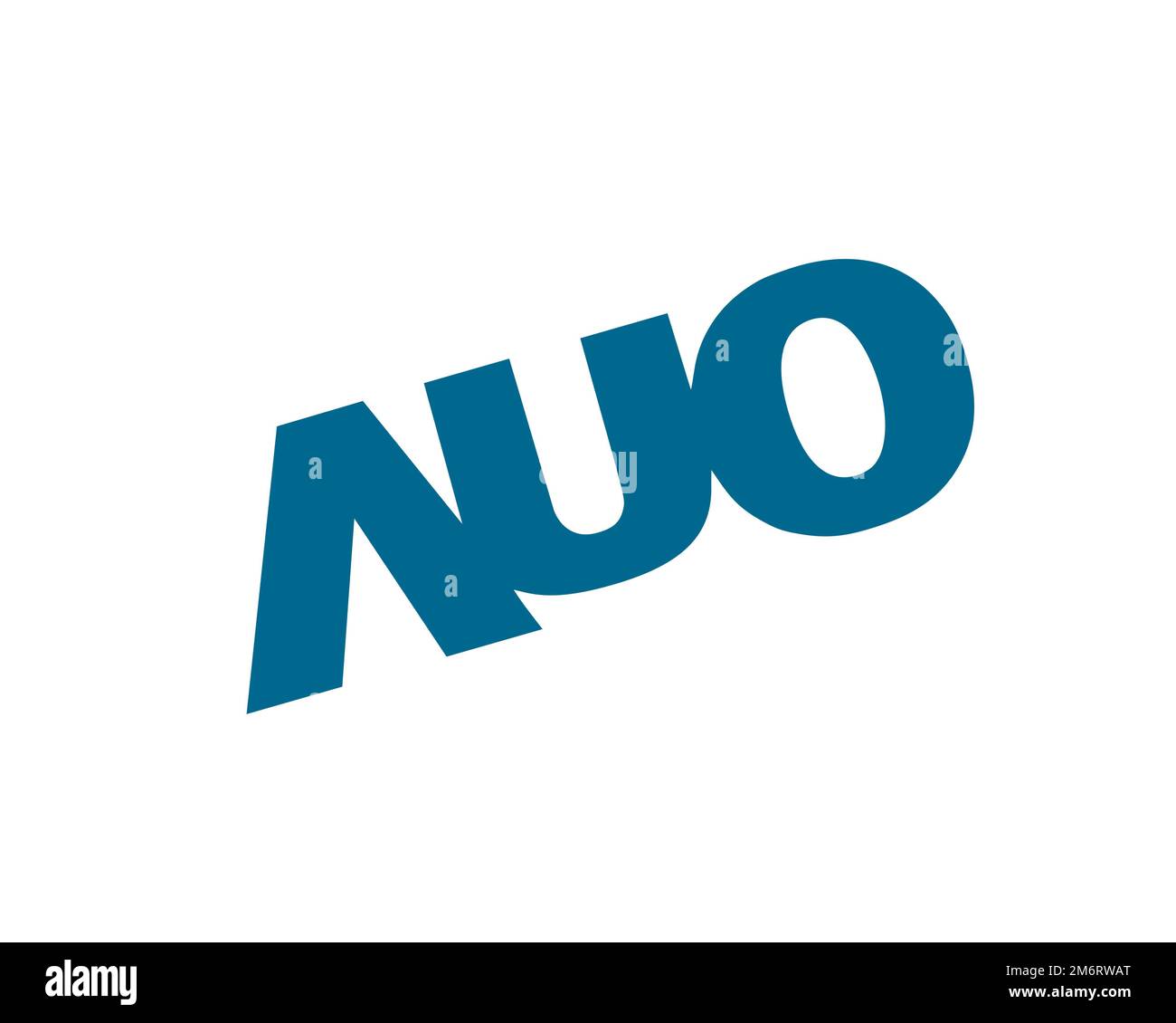 AU Optronics, rotated logo, white background Stock Photo - Alamy