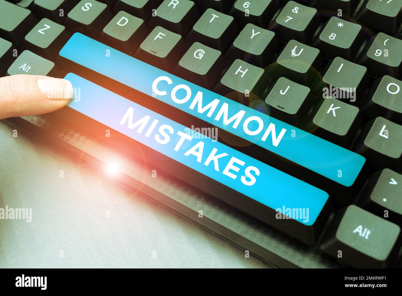 Sign displaying Common Mistakes. Conceptual photo actions that are ...