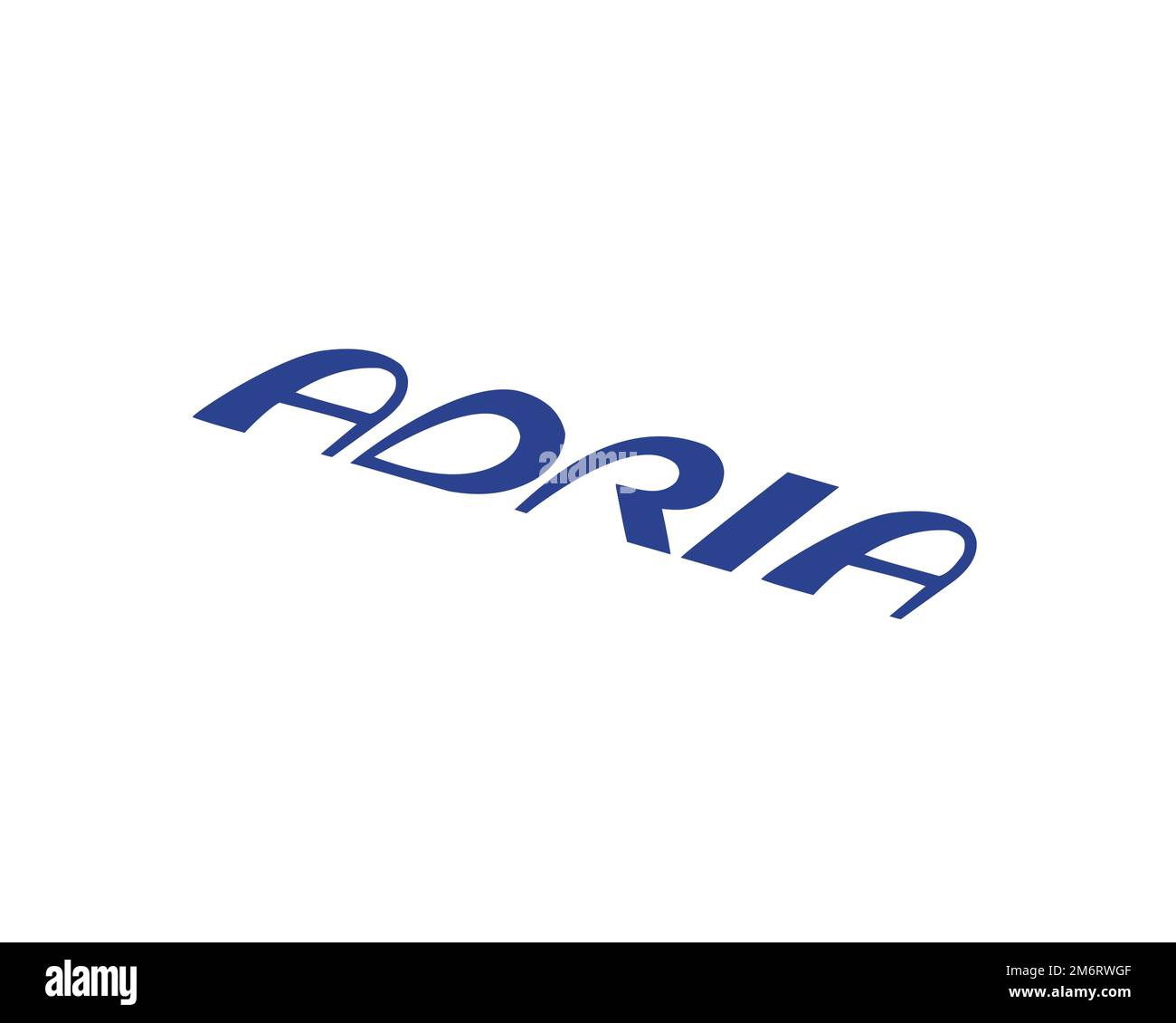 Adria Airways, rotated logo, white background B Stock Photo - Alamy