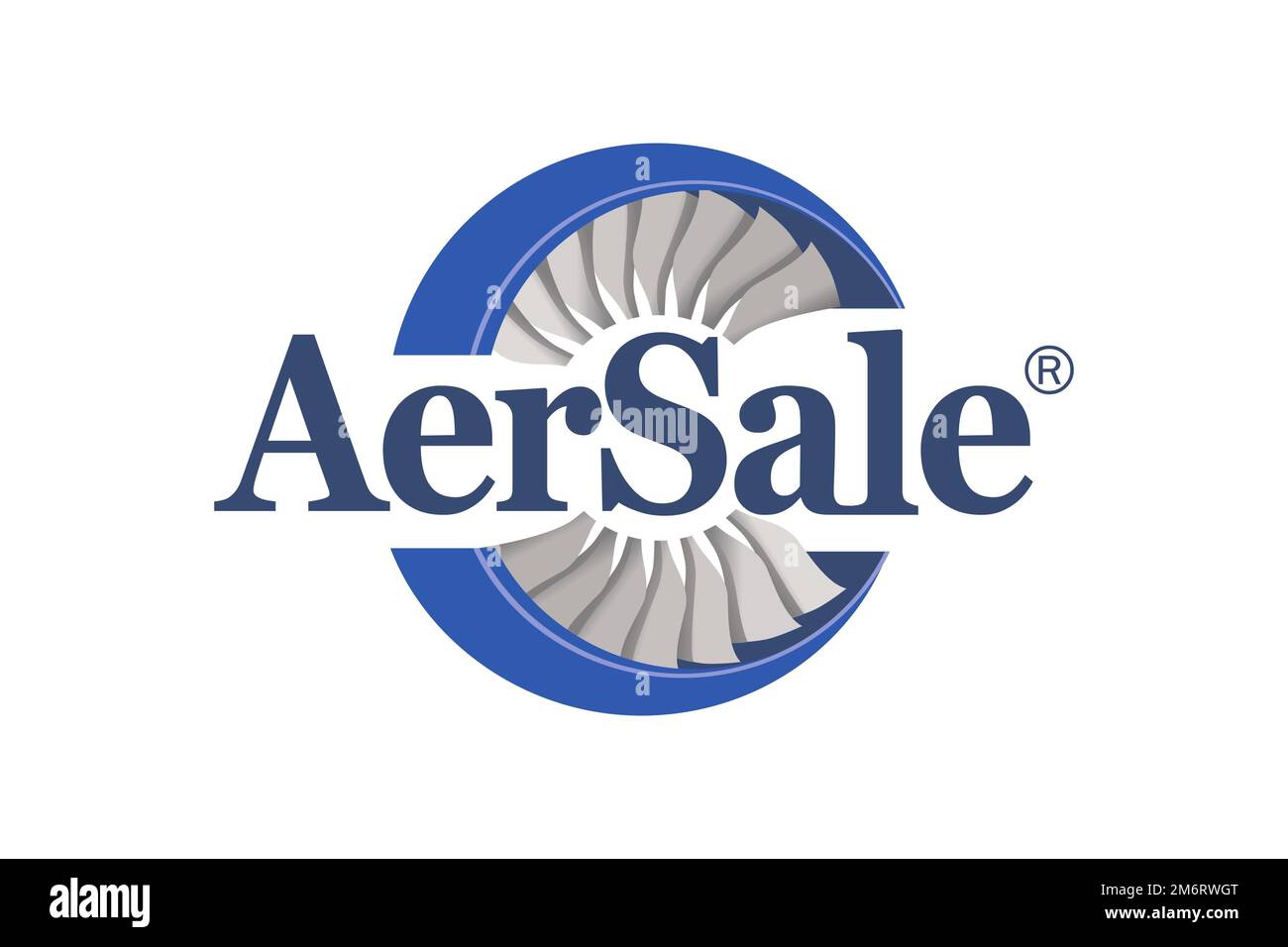 AerSale, Logo, White background Stock Photo - Alamy