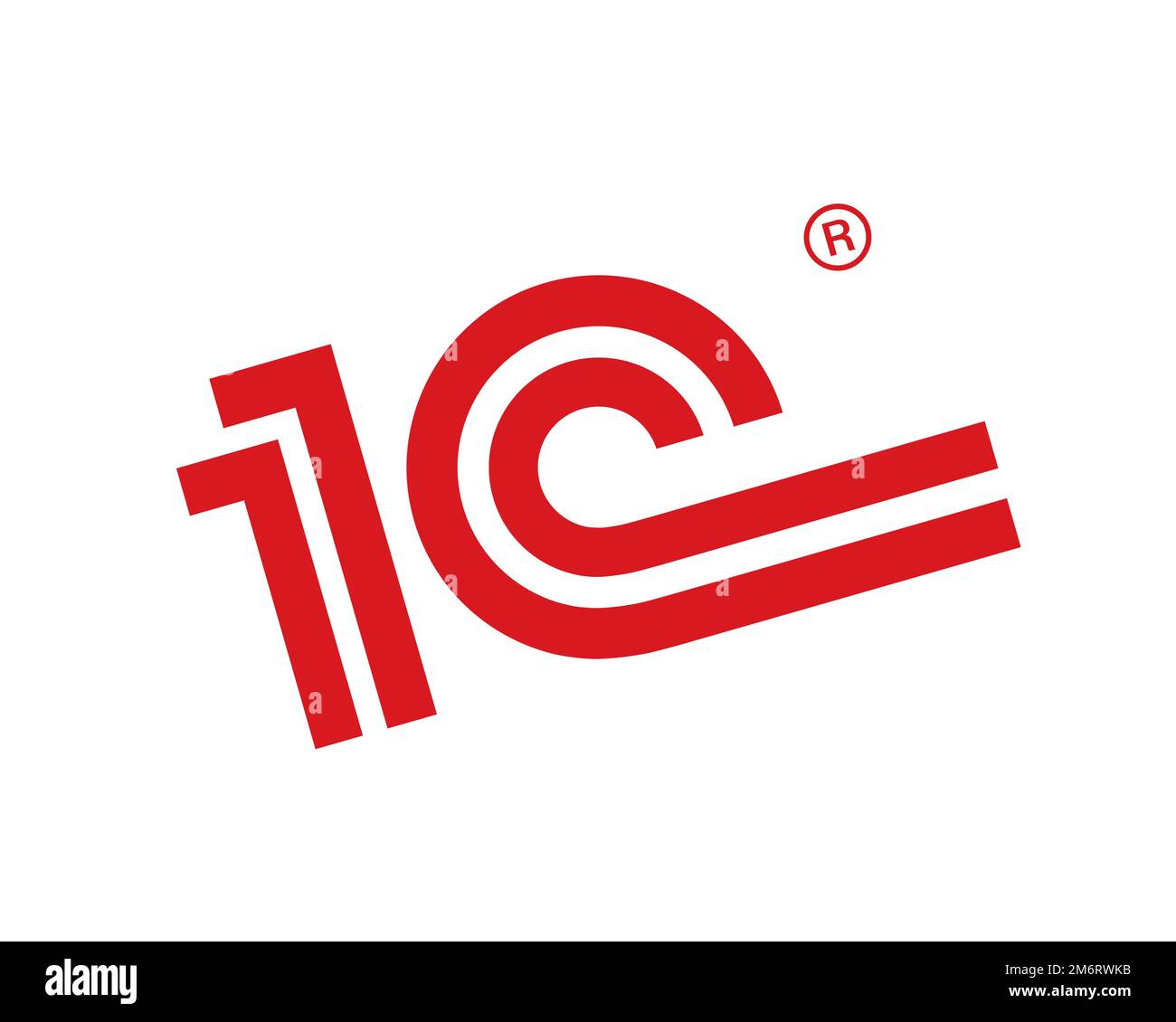 1C Company, rotated logo, white background Stock Photo - Alamy