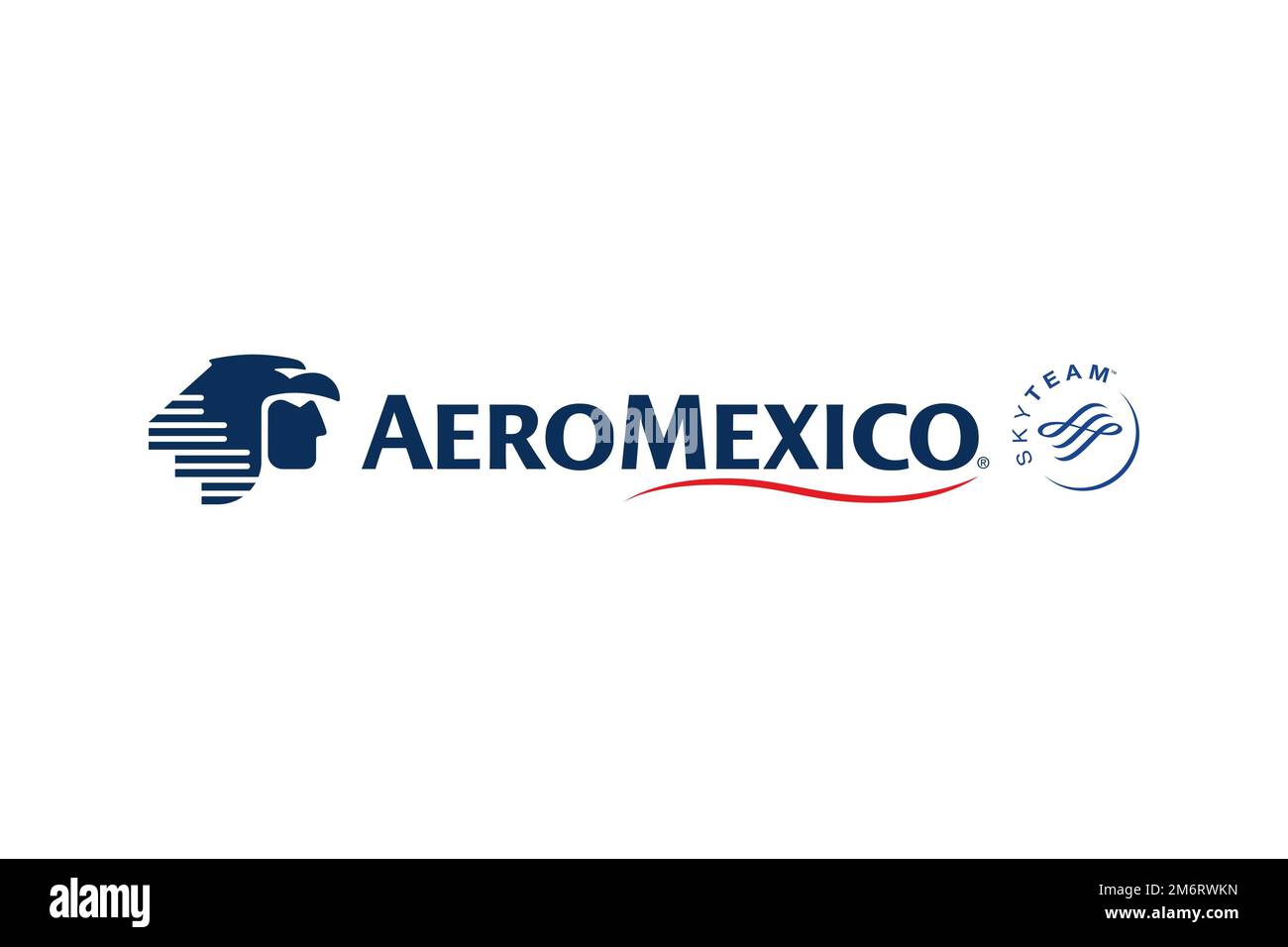 Aeromexico, Logo, White background Stock Photo - Alamy