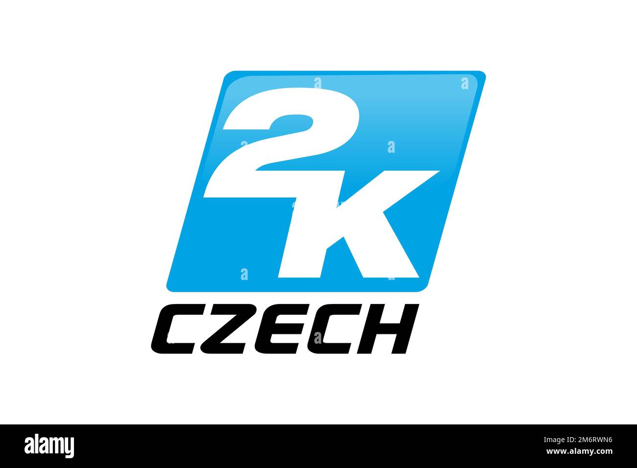 2K Czech, Logo, White background Stock Photo - Alamy