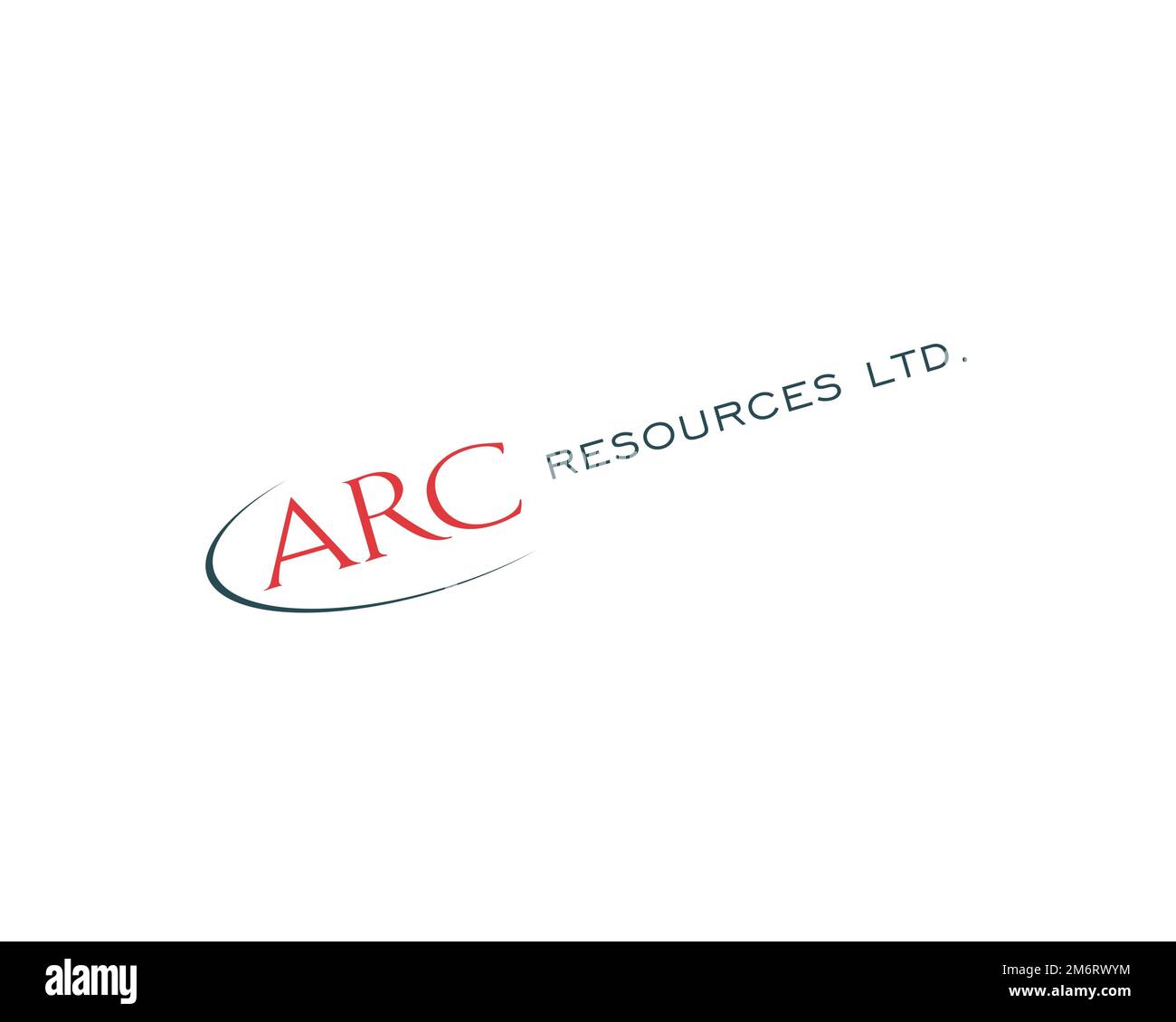 ARC Resources, rotated logo, white background Stock Photo - Alamy