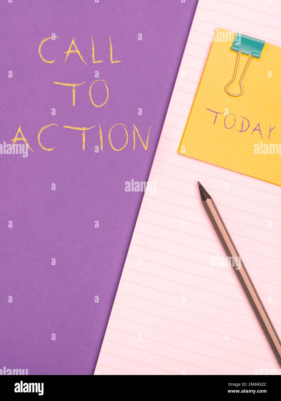 Text showing inspiration Call To Action. Concept meaning Encourage ...