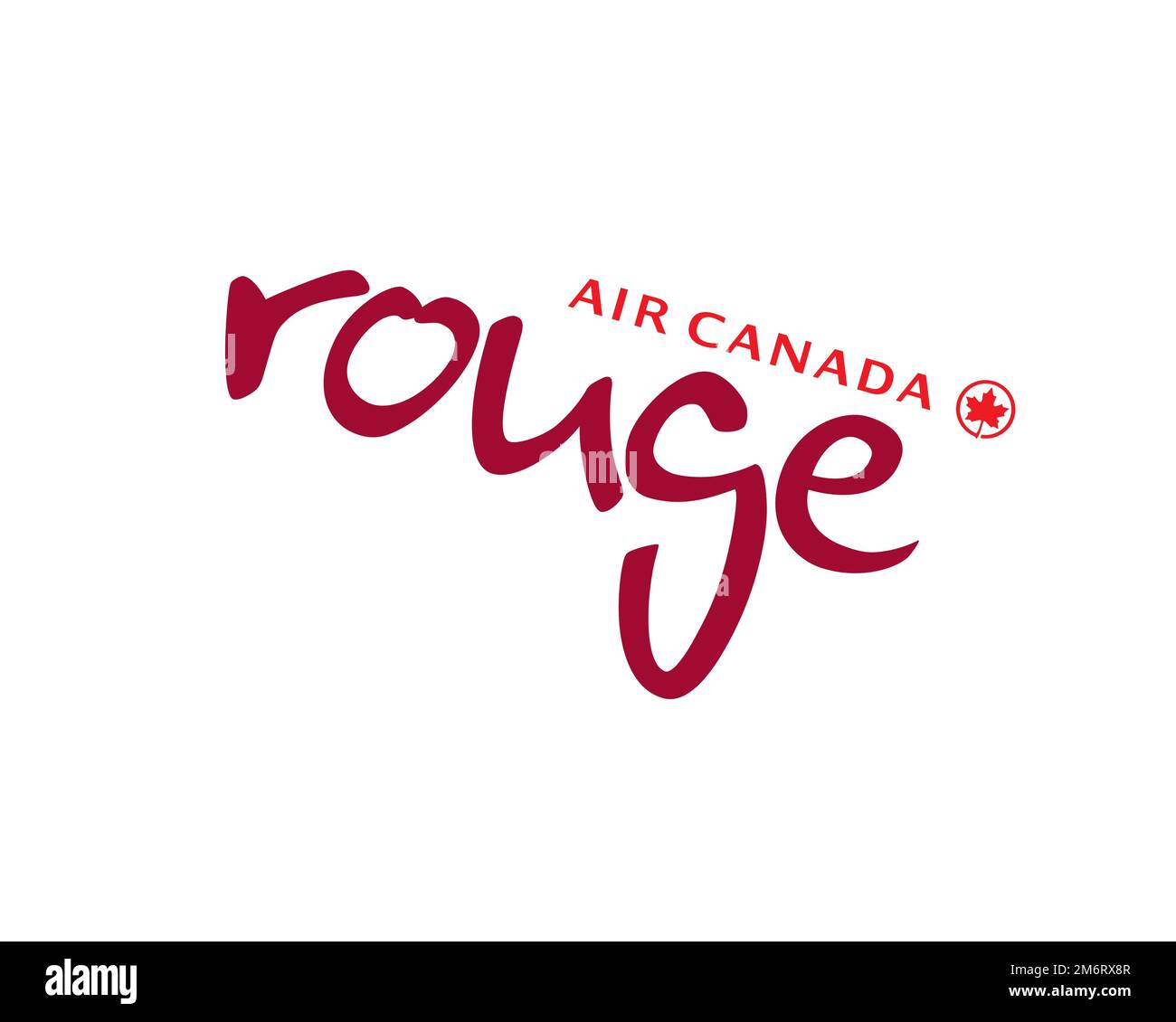 Air canada rouge logo hi-res stock photography and images - Alamy