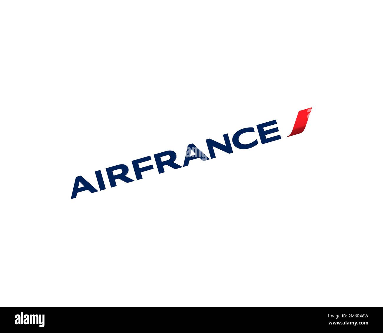 Air France, rotated logo, white background Stock Photo - Alamy