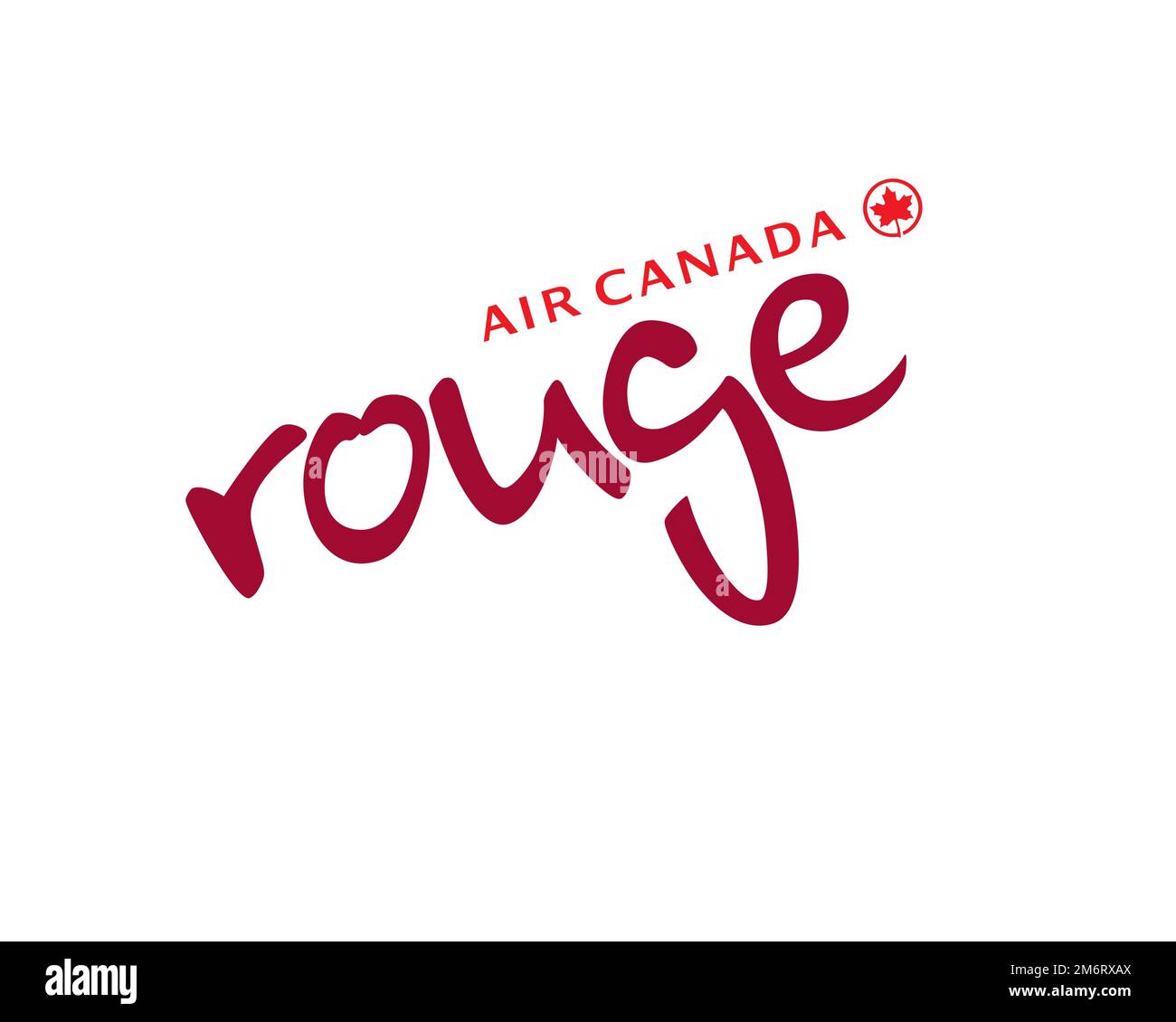 Air canada rouge logo hi-res stock photography and images - Alamy