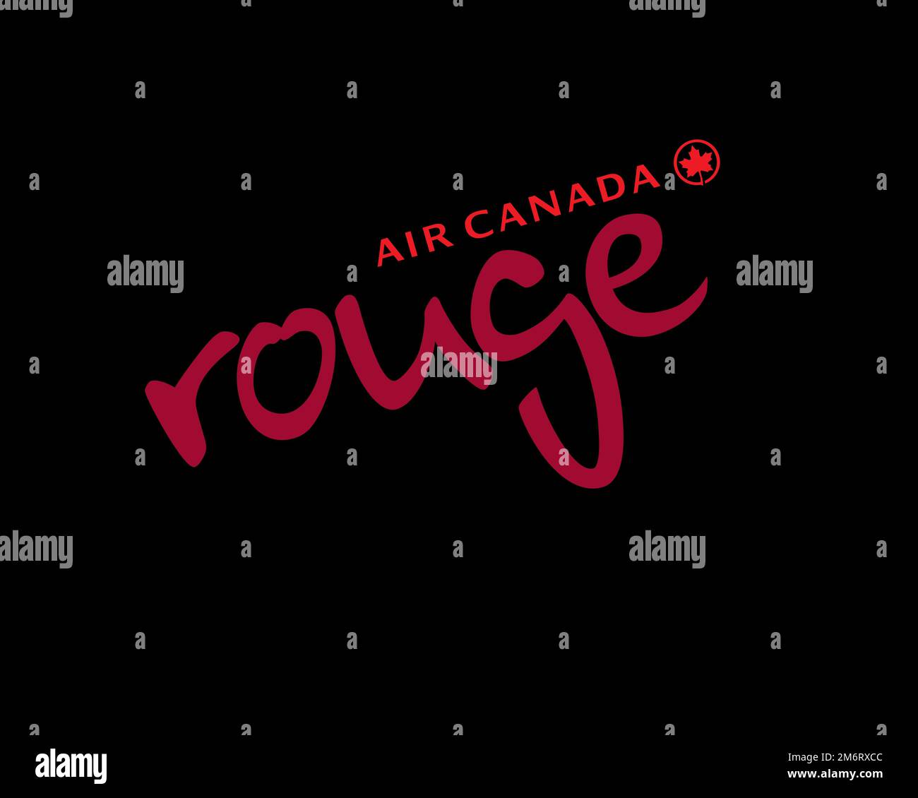 Air canada rouge logo hi-res stock photography and images - Alamy