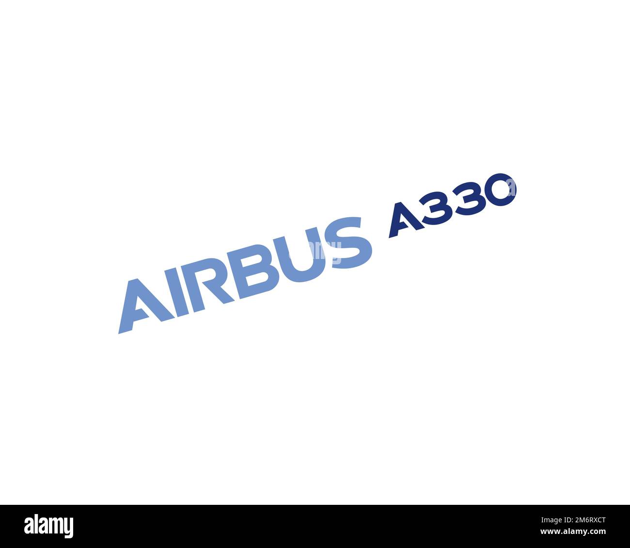 Airbus A330, rotated logo, white background Stock Photo - Alamy