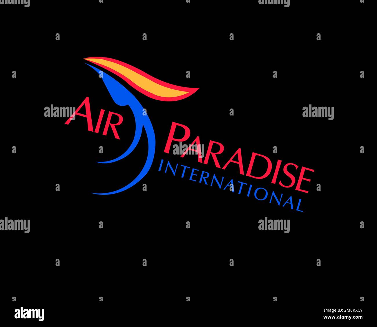 Air paradise international logo hi-res stock photography and images - Alamy