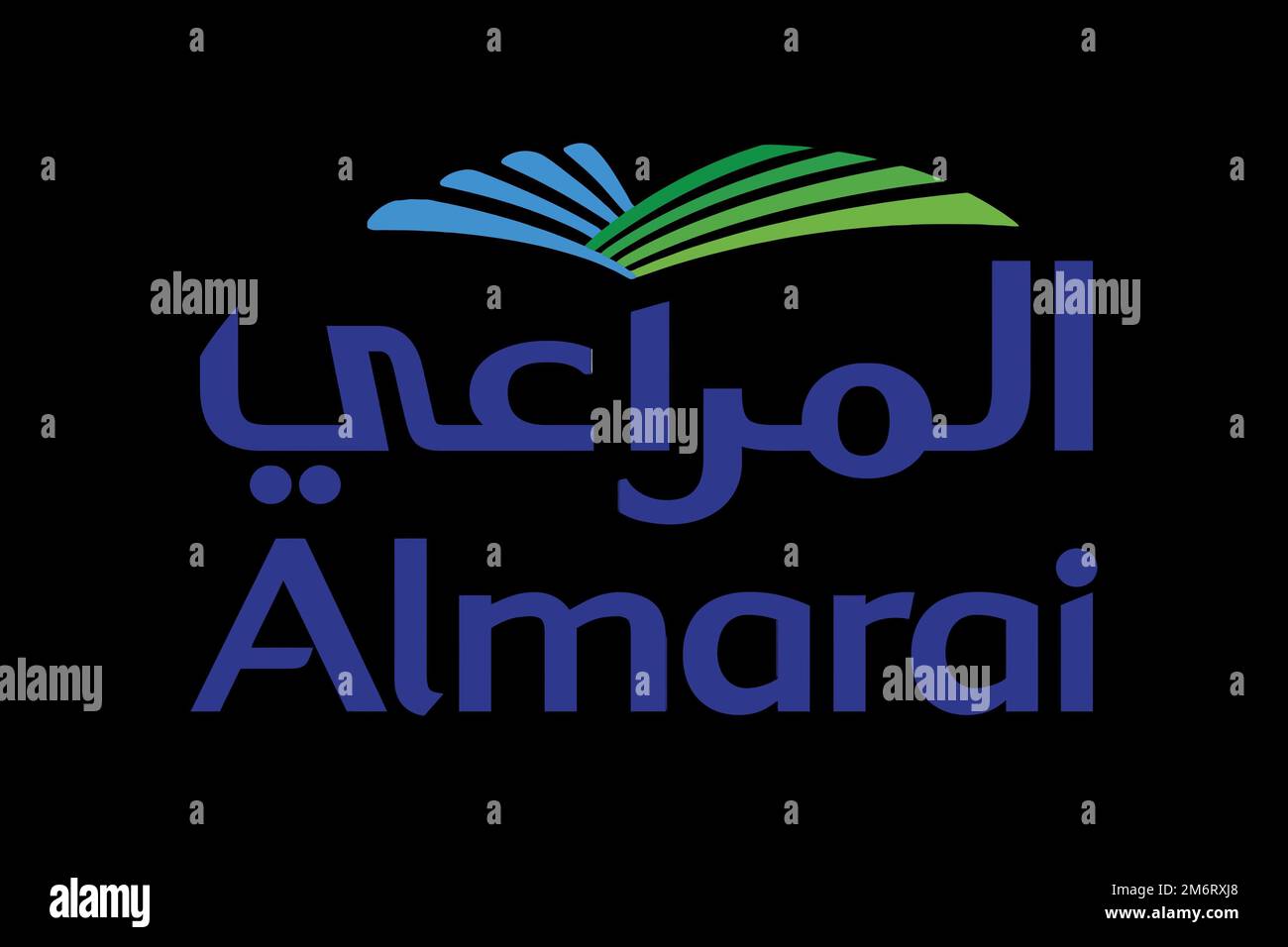 Almarai, Logo, Black background Stock Photo - Alamy