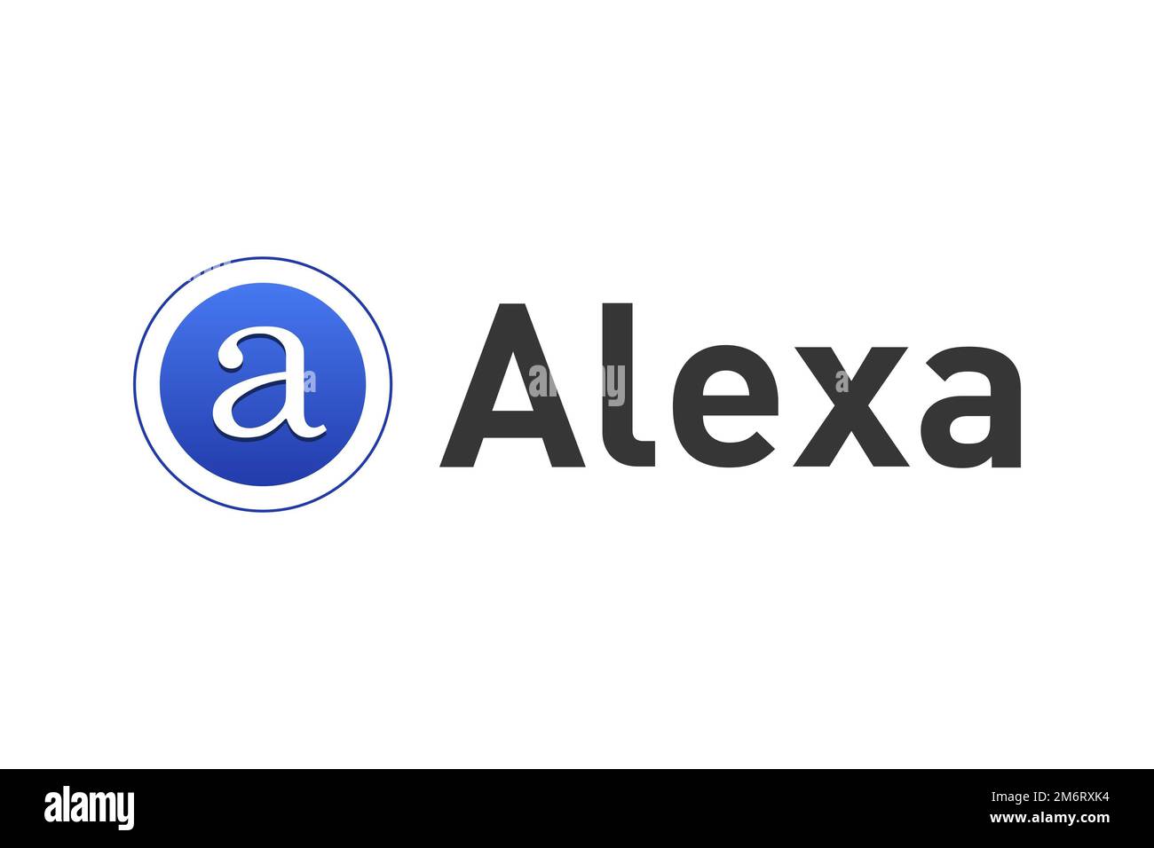Alexa Internet, Logo, White background Stock Photo - Alamy
