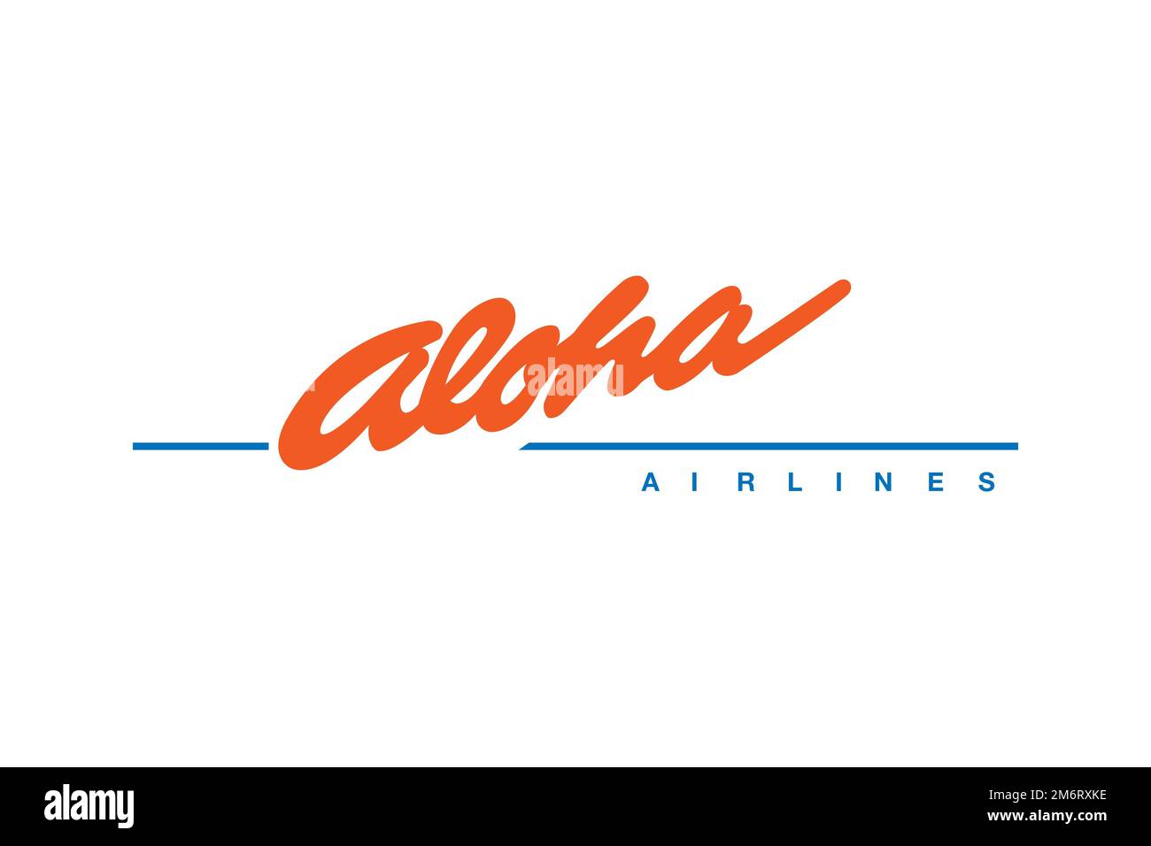 Aloha Airline, Logo, White background Stock Photo - Alamy