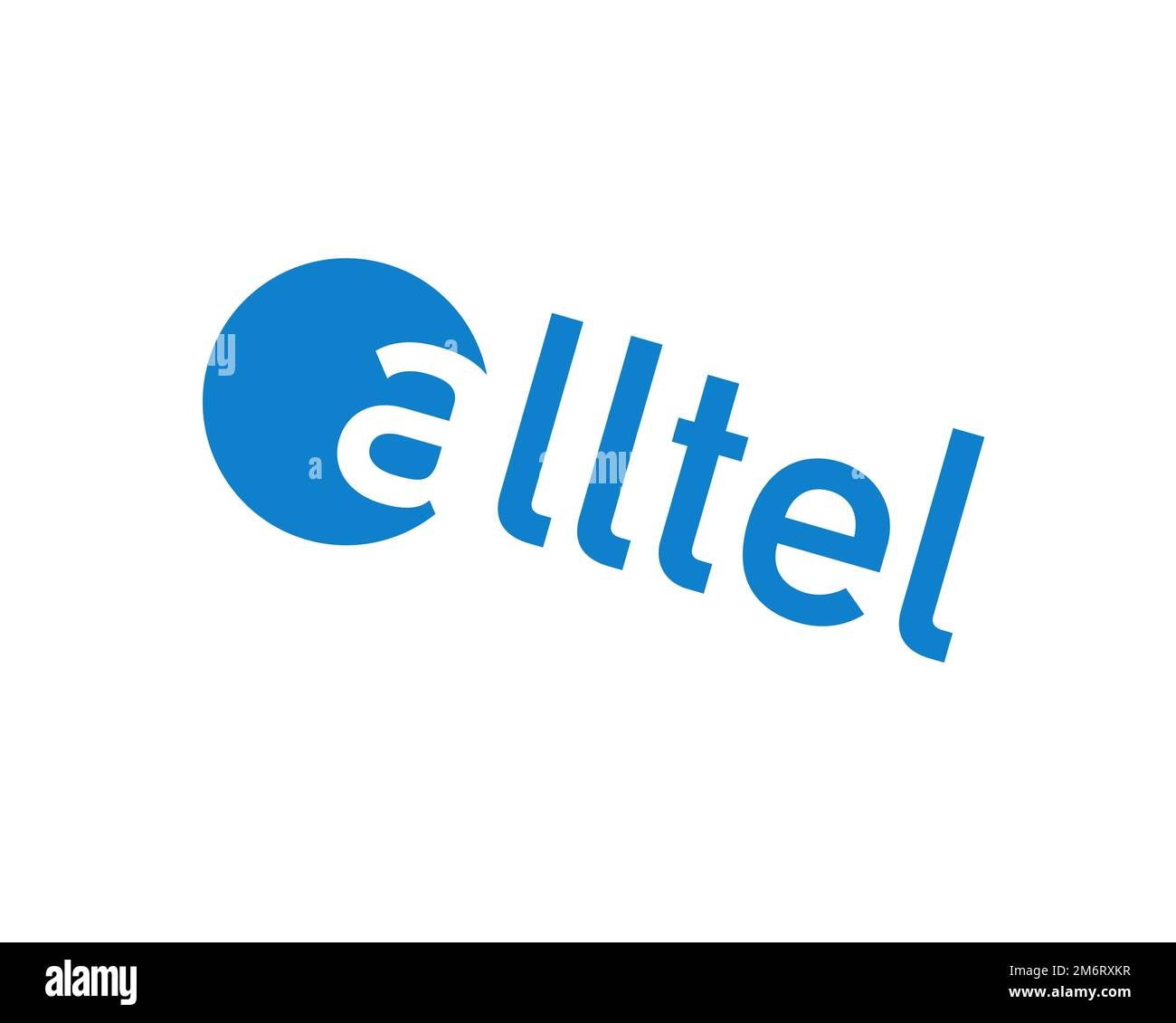 Alltel, rotated logo, white background B Stock Photo - Alamy