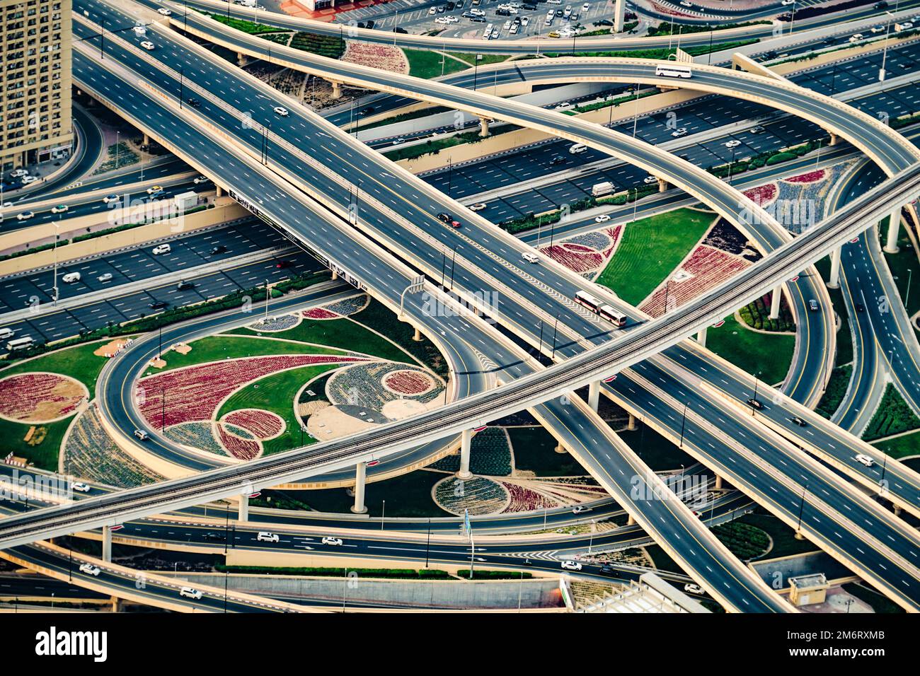 Bacel of Expressway (United Arab Emirates / Dubai Stock Photo - Alamy