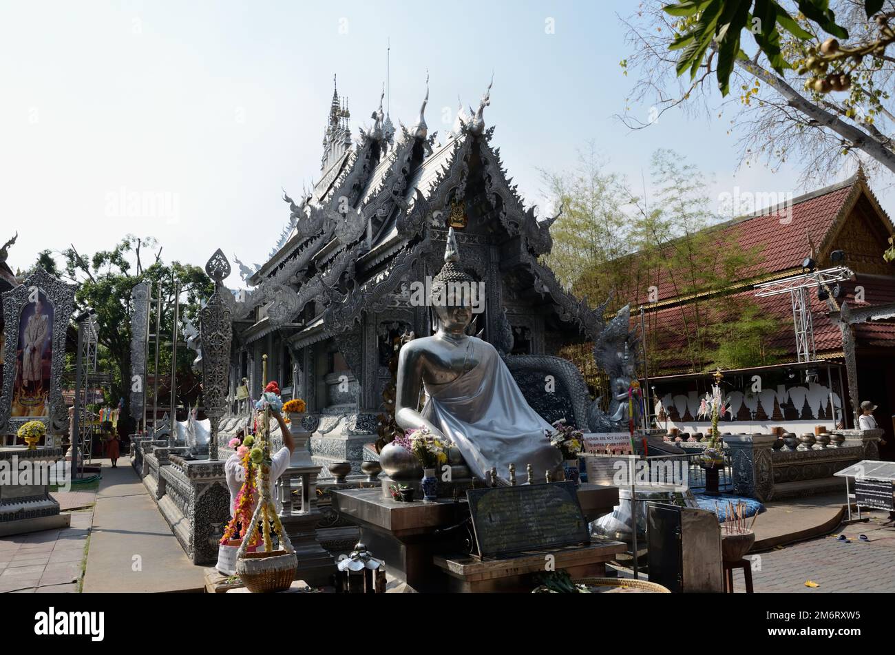 Wat Chiang Man, Chiang Mai, Thailand, Asia Stock Photo - Alamy
