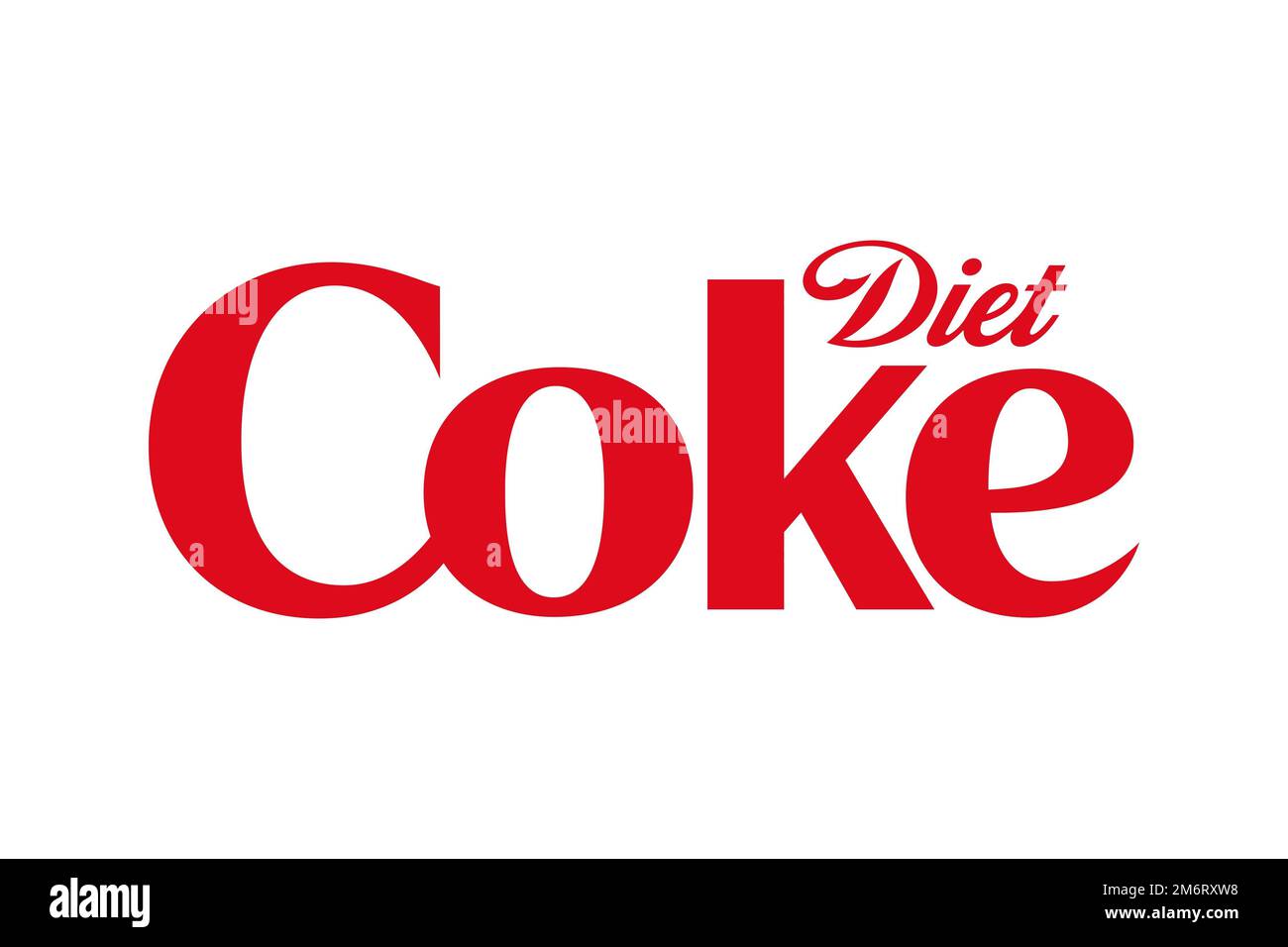 Diet Coke, Logo, White background Stock Photo - Alamy