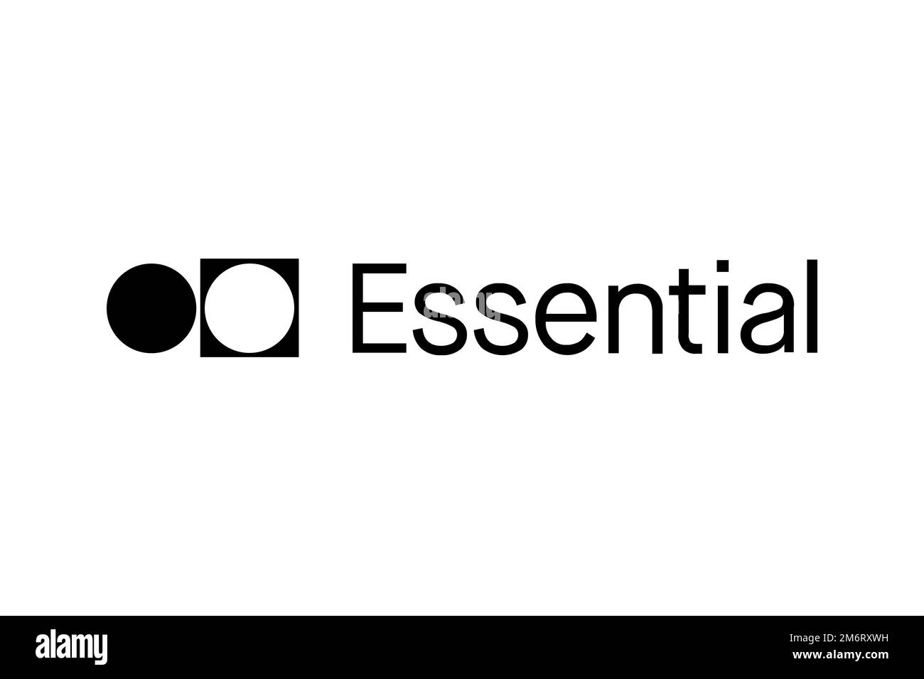 Essential Products, Logo, White background Stock Photo - Alamy