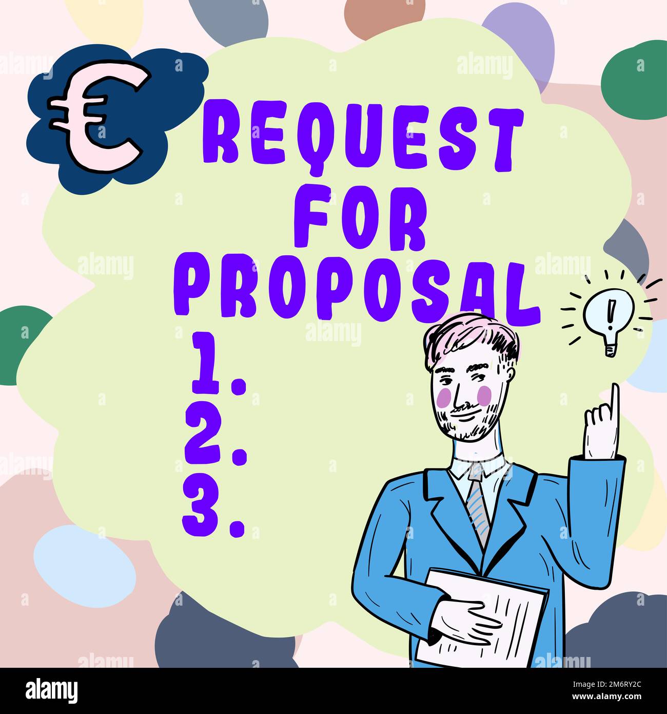Text sign showing Request For Proposal. Business approach document ...