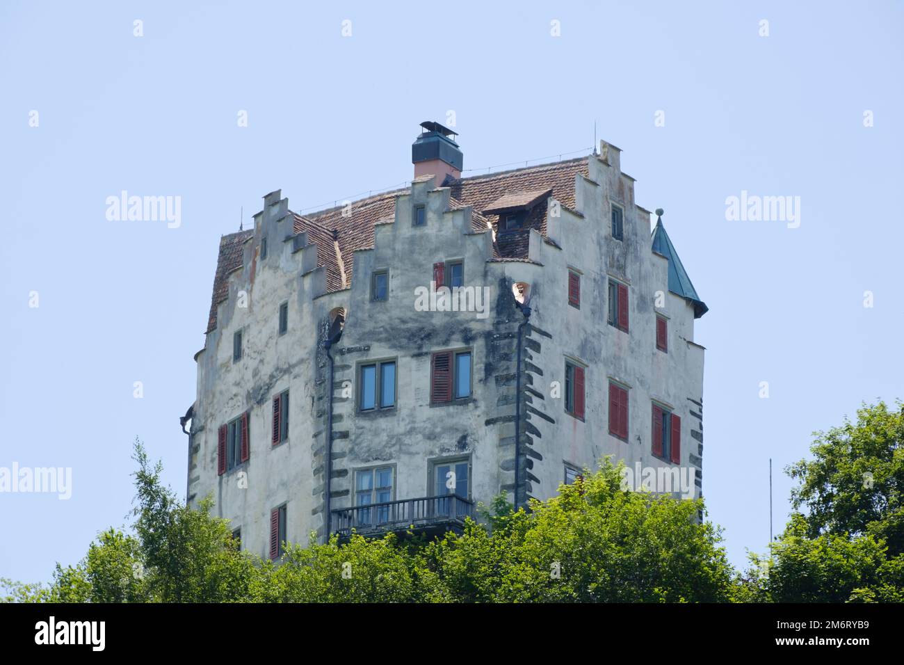 Salenburg Castle, Mannenbach, Salenburg, Lake Constance, Thurgau ...