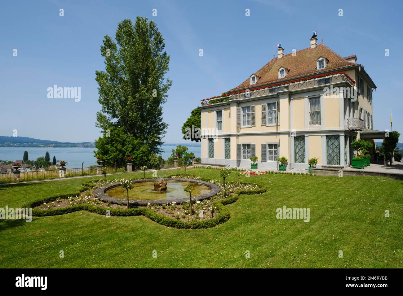 Arenenberg Castle with park, Napoleon Museum, Mannenbach, Salenburg ...