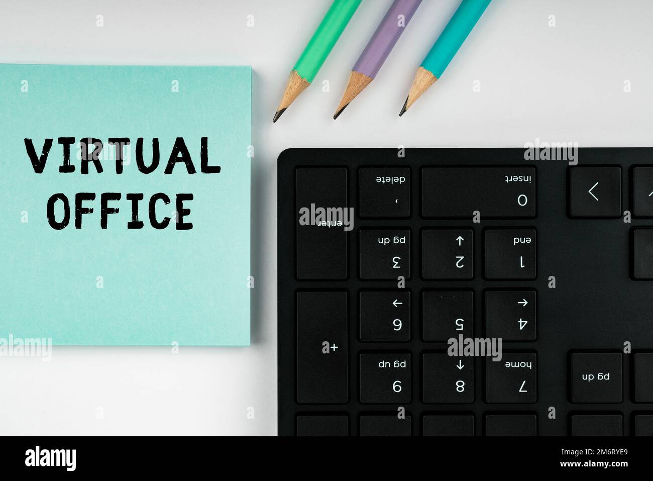Inspiration showing sign Virtual Office. Conceptual photo Mobile work ...