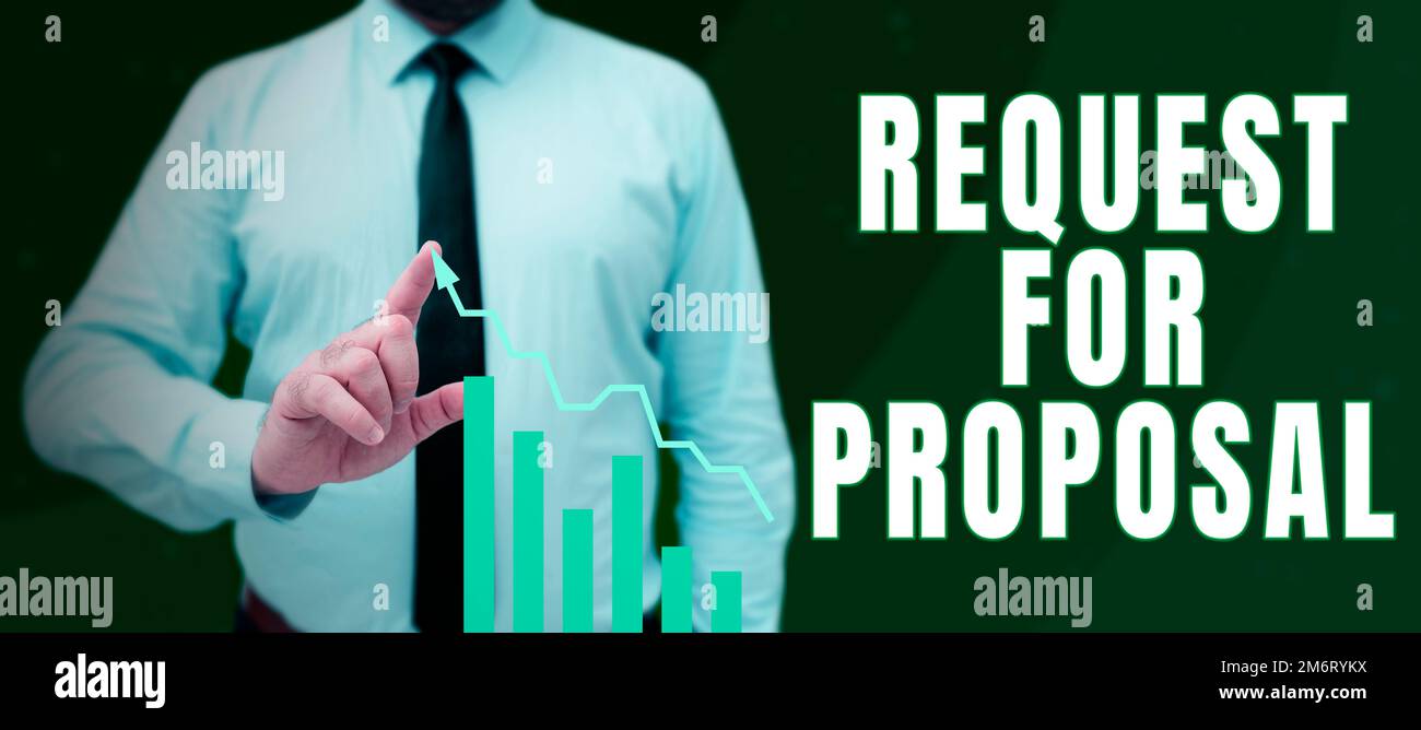 Inspiration showing sign Request For Proposal. Conceptual photo ...