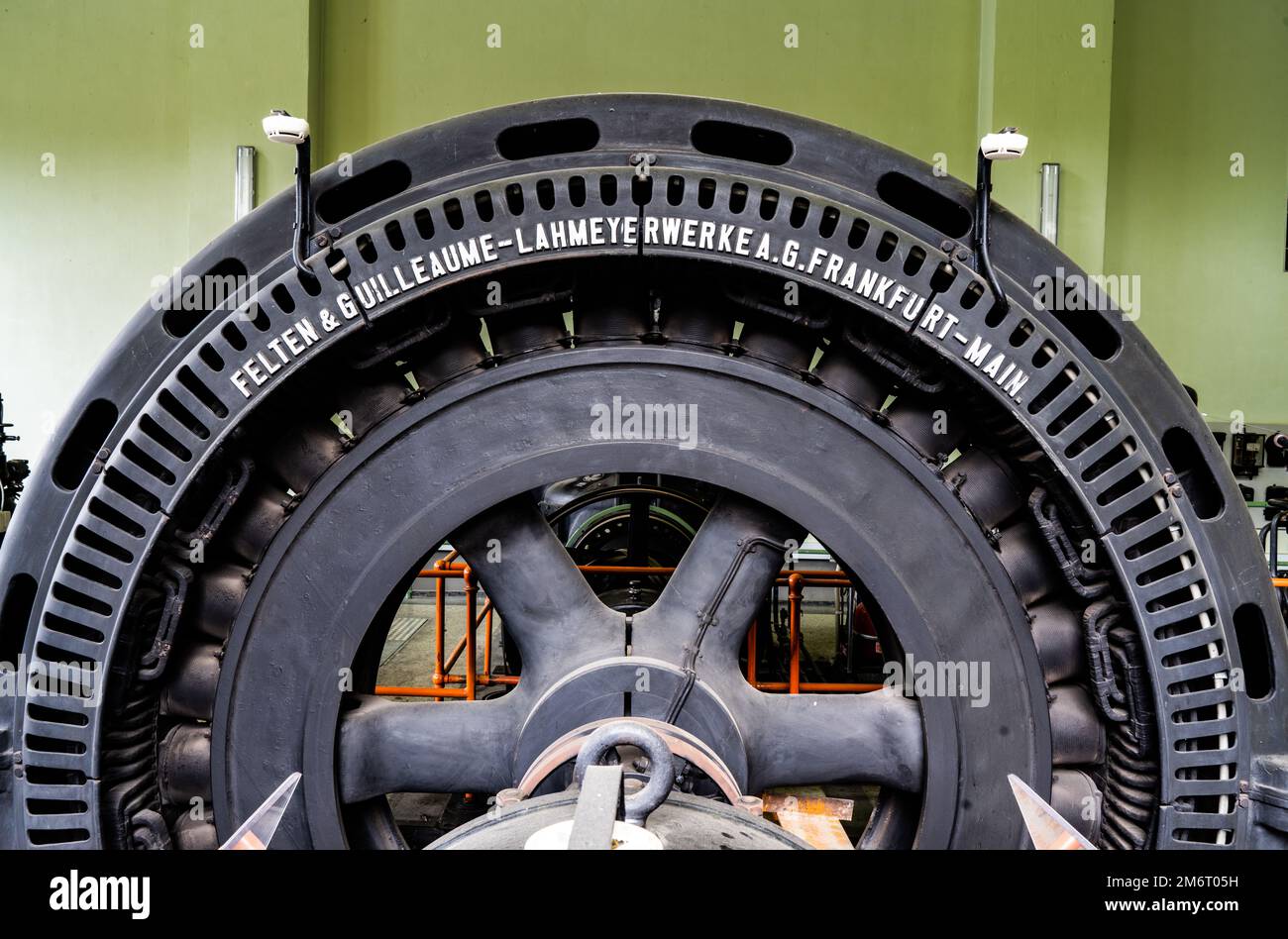 Turbine generators in hydroelectric hi-res stock photography and images ...