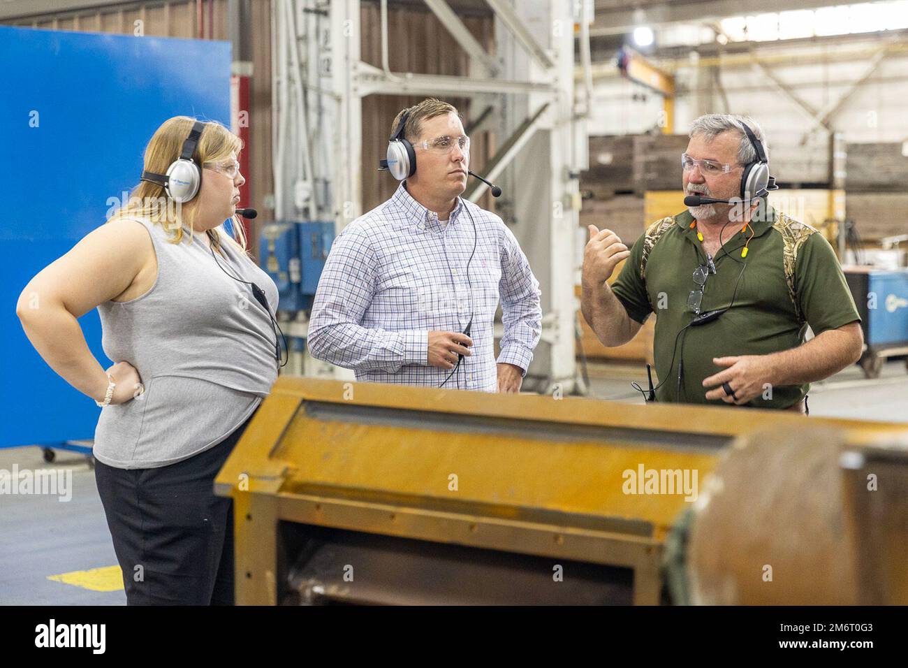 Haley Wilson, left, legislative director for Congressman Mike Rogers ...
