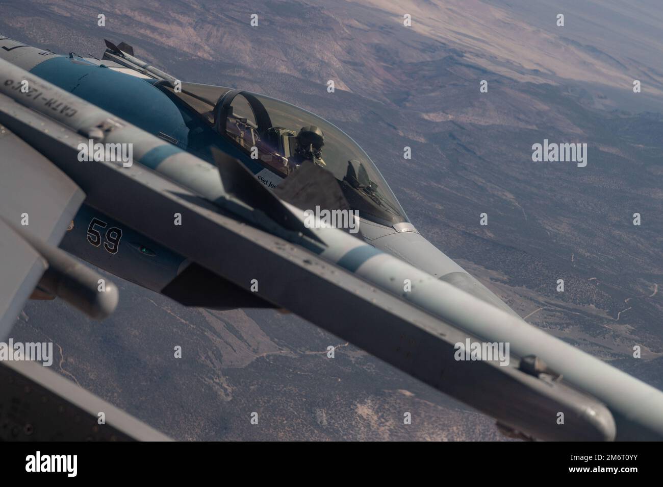 Lt. Col. Christopher Finkenstadt, 64th Aggressor Squadron commander ...