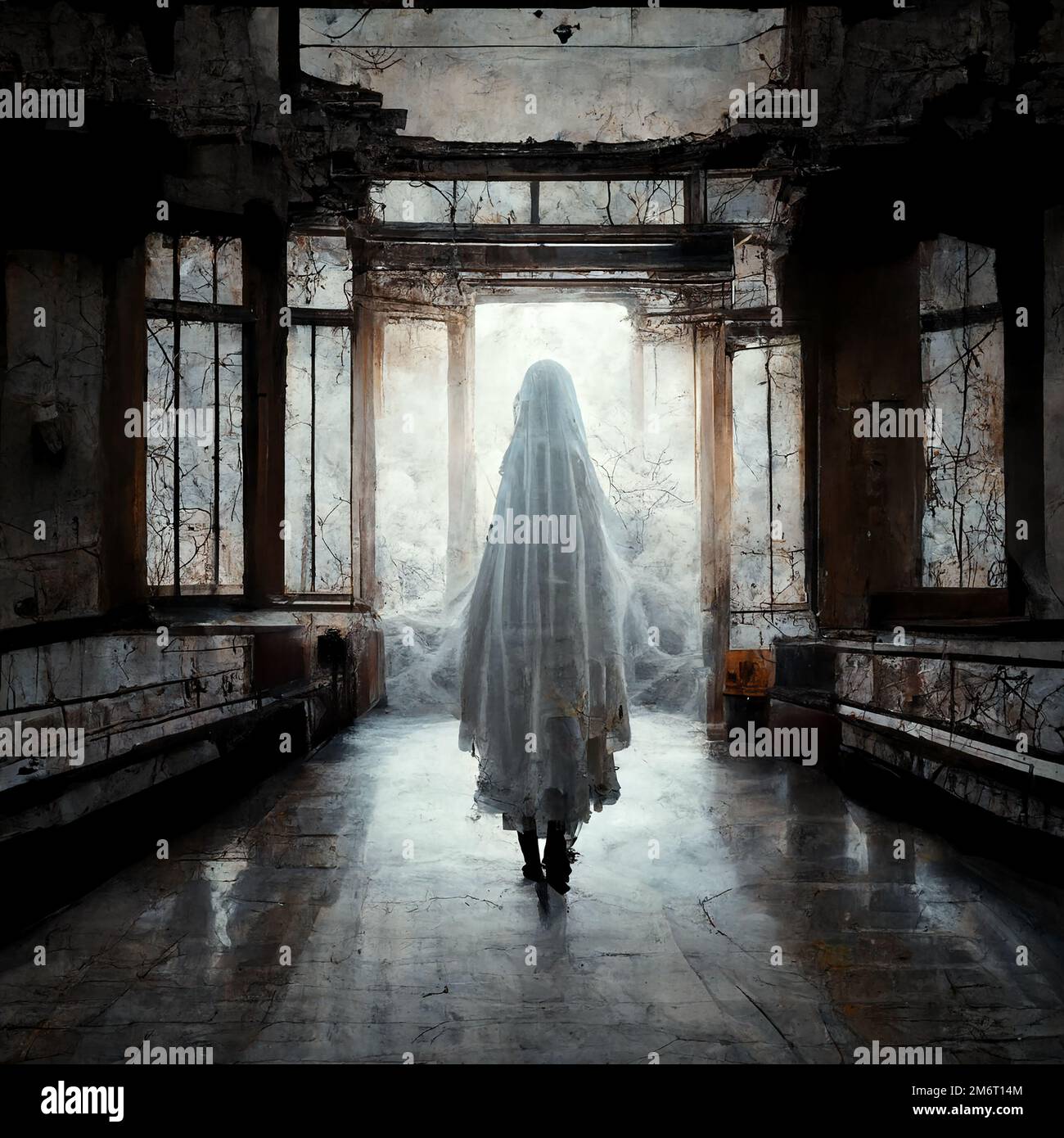 Scary horror ghost hi-res stock photography and images - Alamy