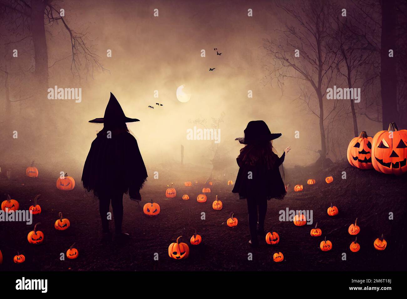 Witches forest hi-res stock photography and images - Alamy