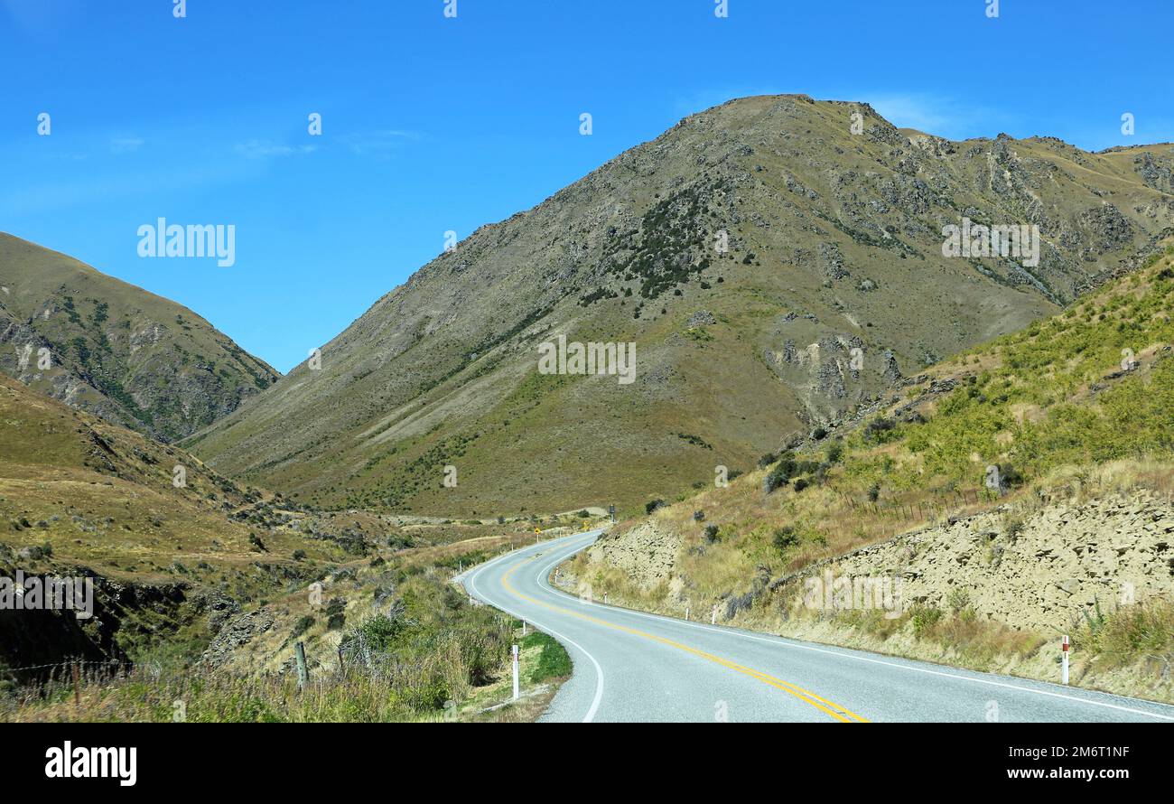Pass road alps mountains hi-res stock photography and images - Alamy