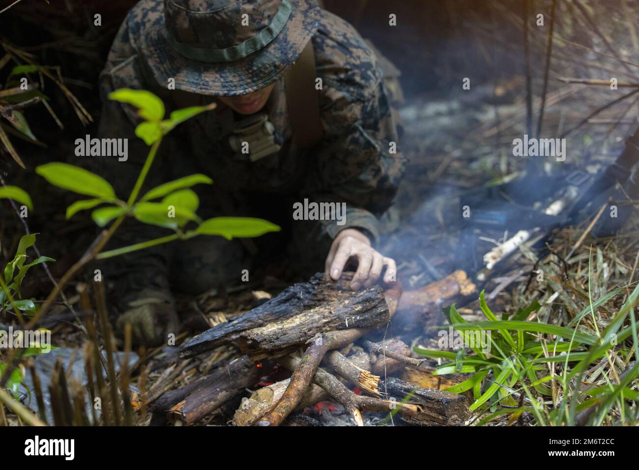 A U.S. Marine with 7th Communications Battalion, 31st Marine ...